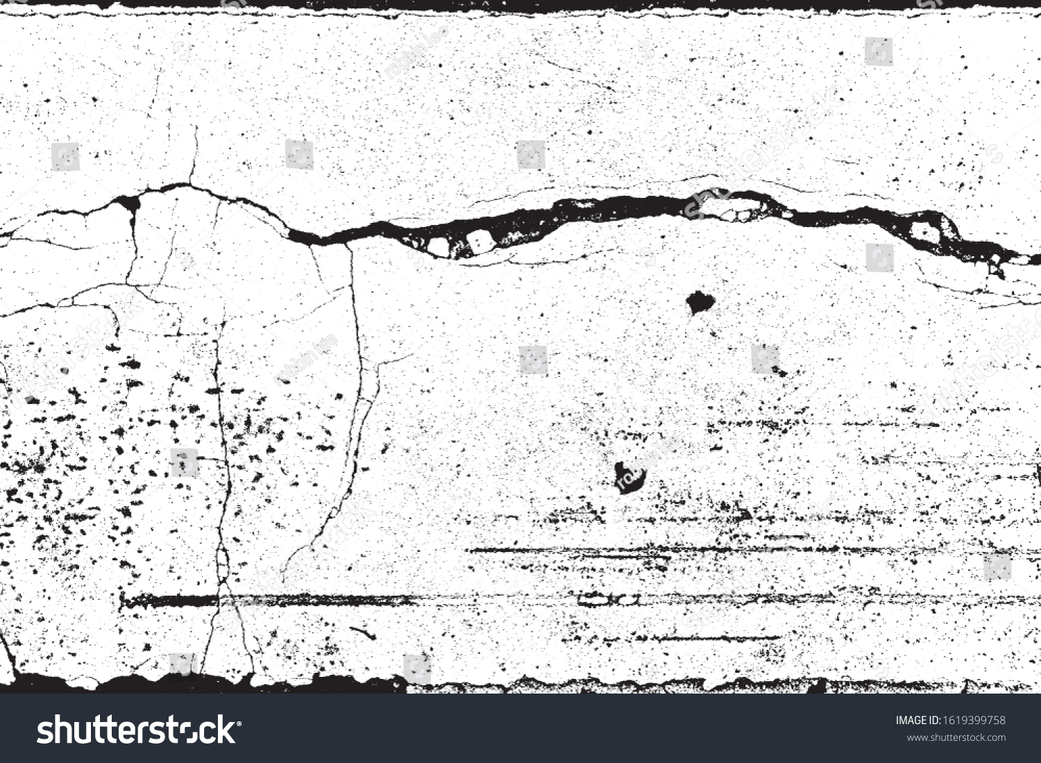 Crack Ground Abstract Background On White Stock Vector (Royalty Free ...