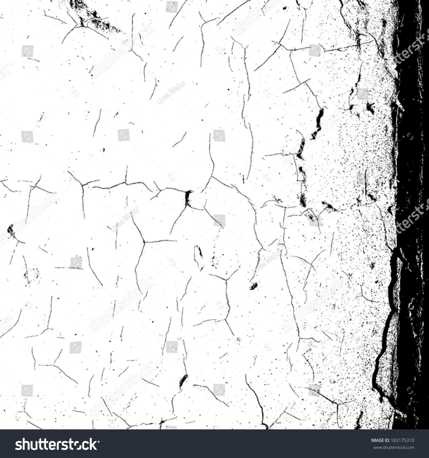 Cracked Overlay Background Your Design Eps10 Stock Vector 183175310 ...