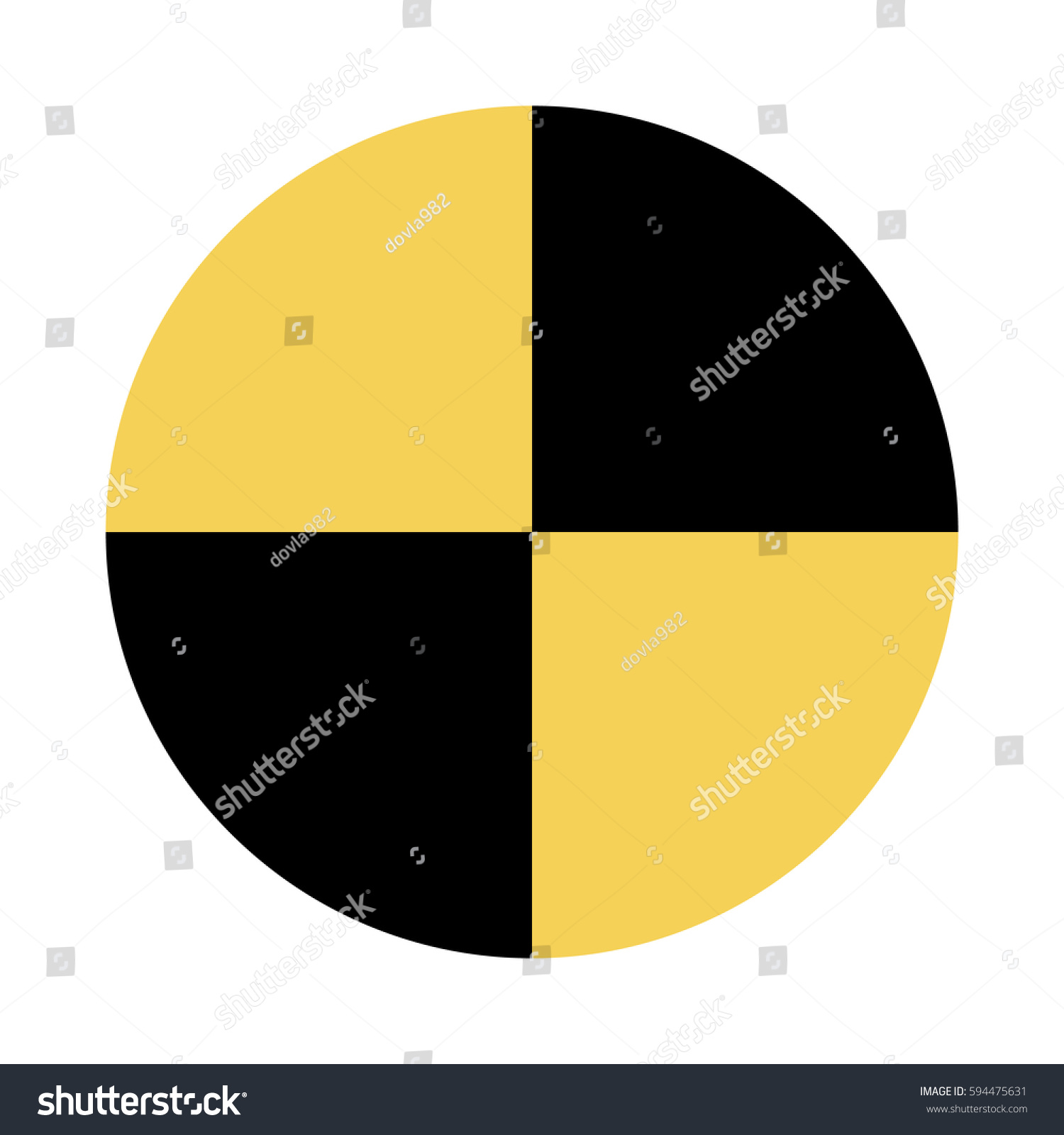 Crash Test Vector Icon Isolated On Stock Vector 594475631 - Shutterstock