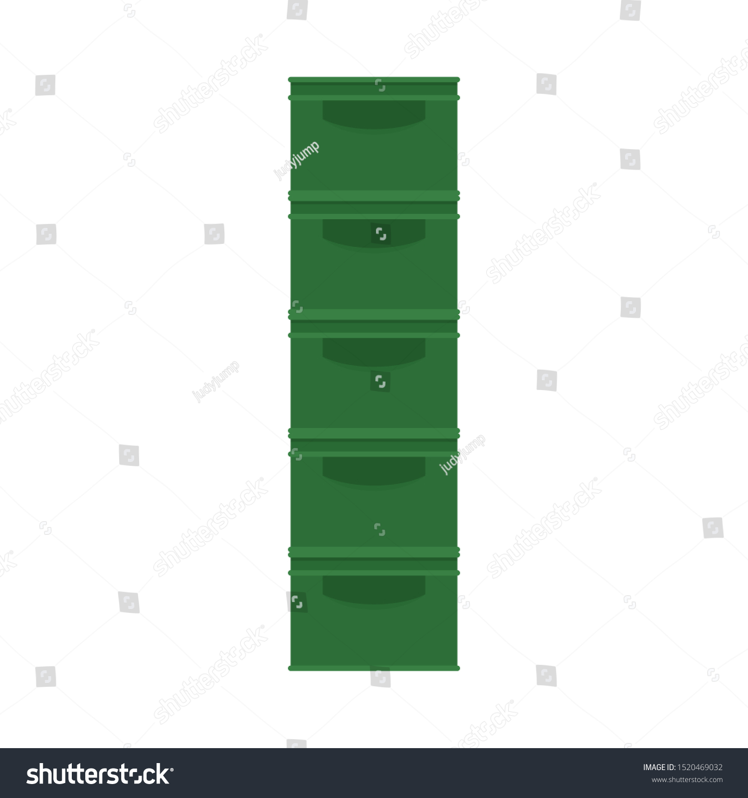 Crate Stack Cartoon Vector Free Space Stock Vector (Royalty Free ...