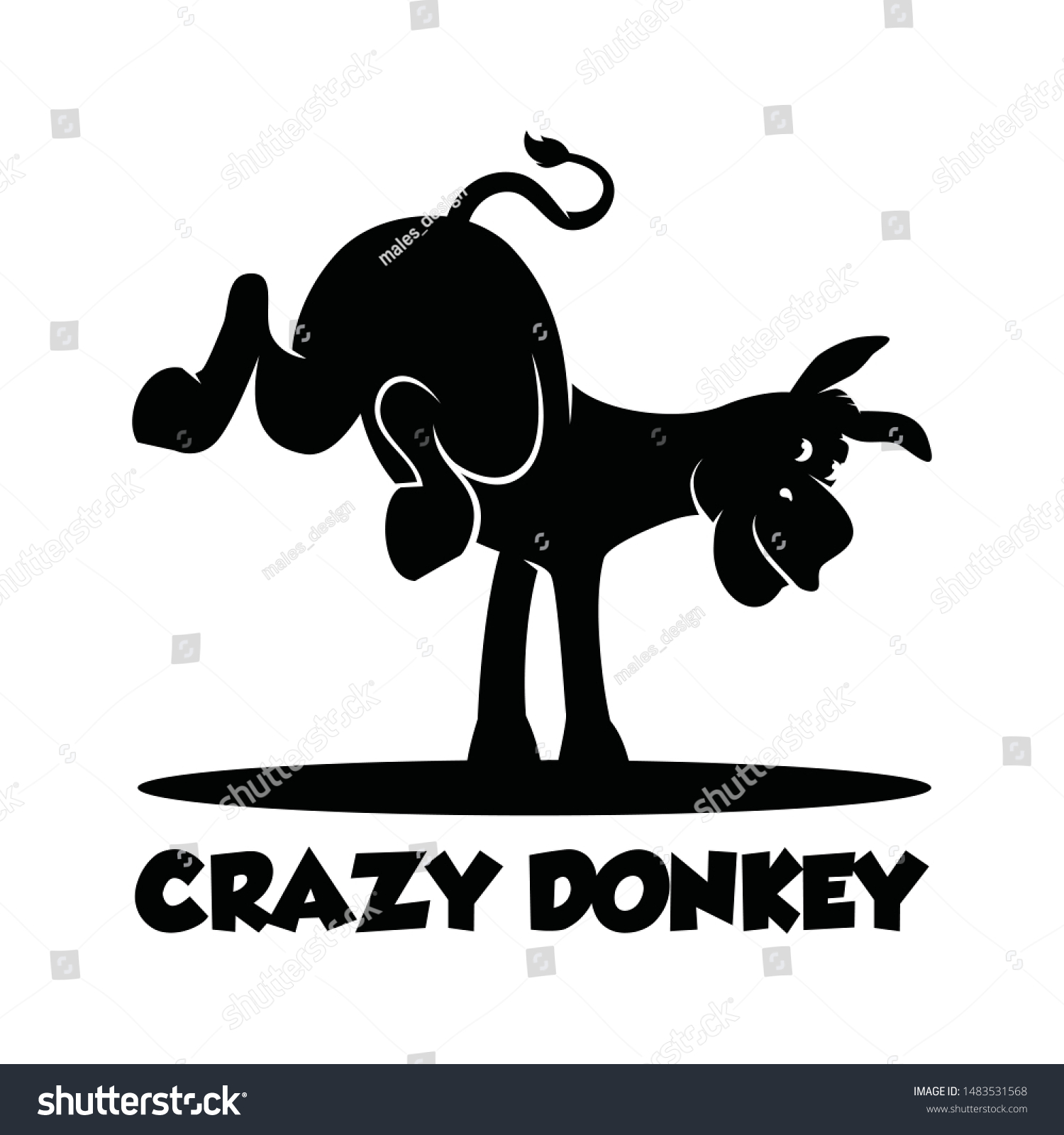 606 "crazy donkey" Images, Stock Photos & Vectors | Shutterstock