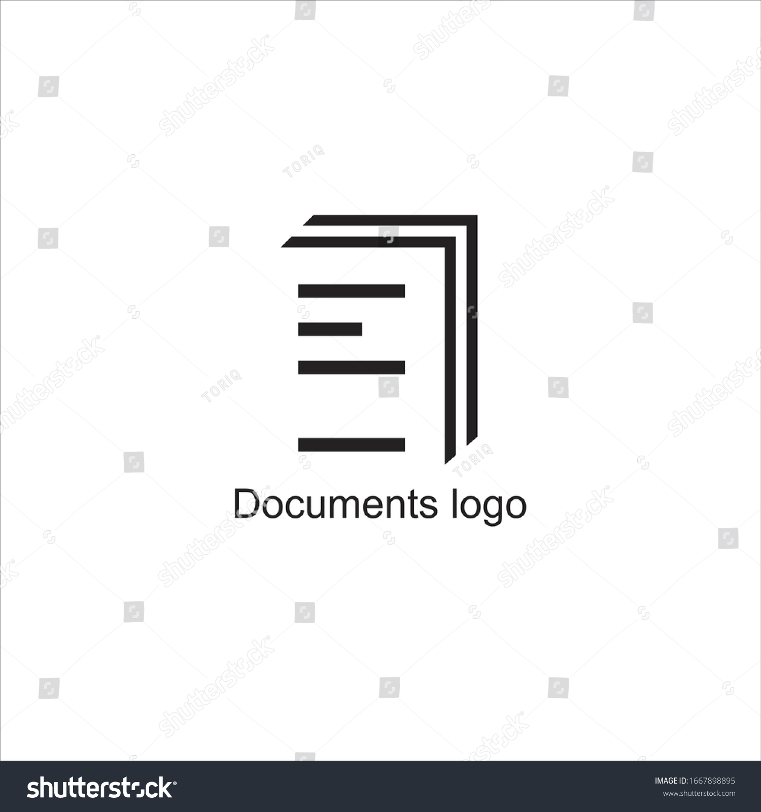 Creative Abstract Book Logo Design Symbol Stock Vector (Royalty Free ...