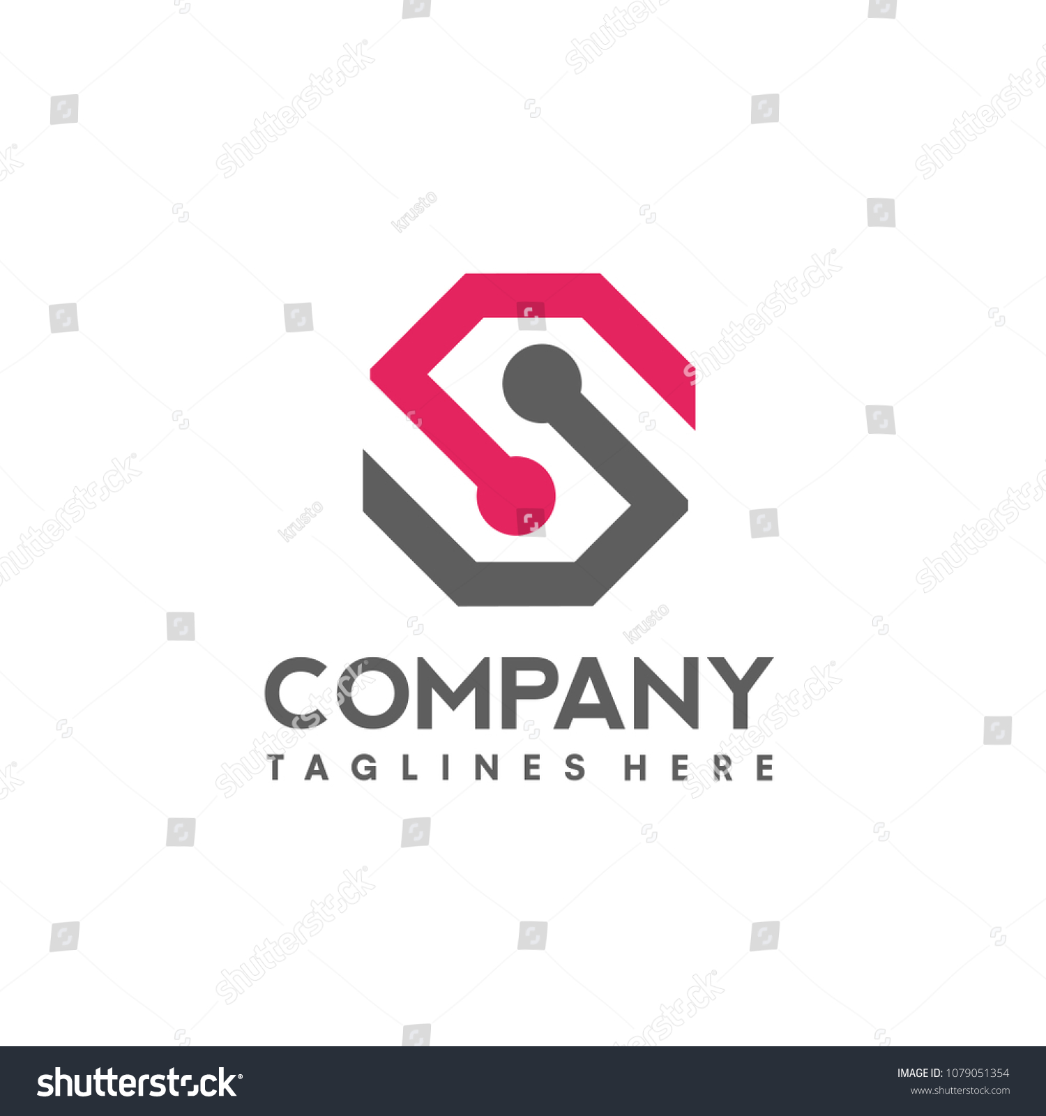 Creative Simple Letter S Logo Vector Stock Vector (Royalty Free ...