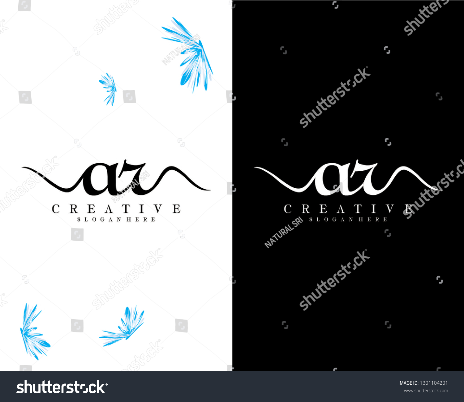 Creative Arra Logo Design Vector Stock Vector (Royalty Free) 1301104201