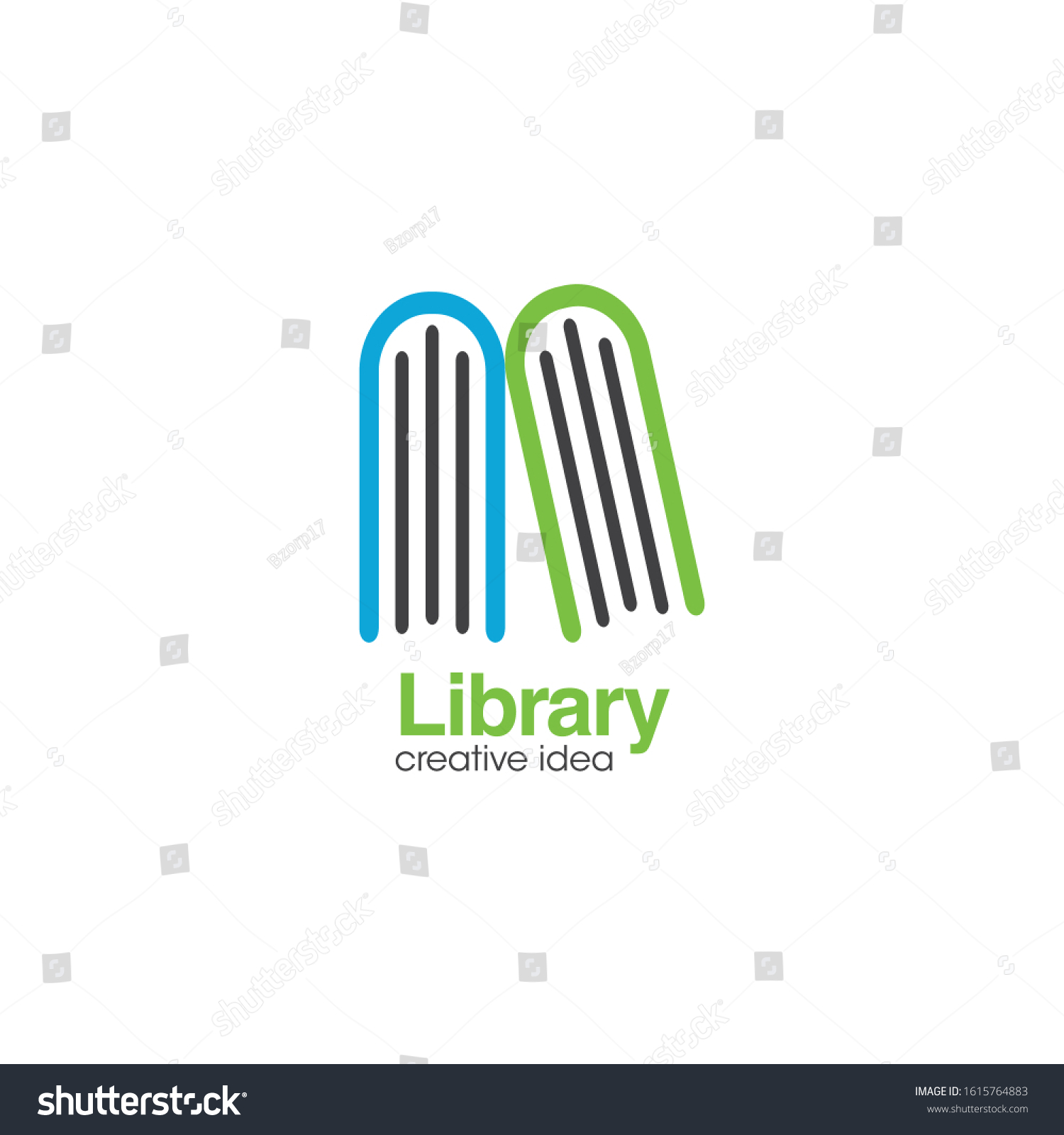 Creative Book Logo Icon Vector Template Stock Vector (Royalty Free ...