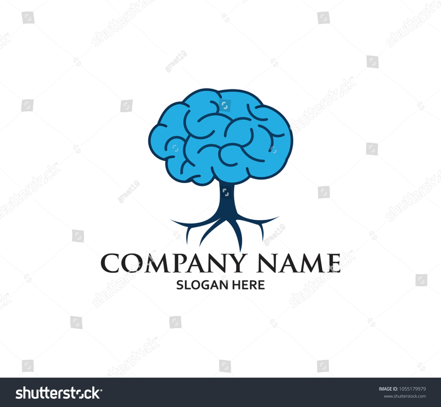 Creative Brain Tree Smart Matrix Neuron Stock Vector (Royalty Free ...