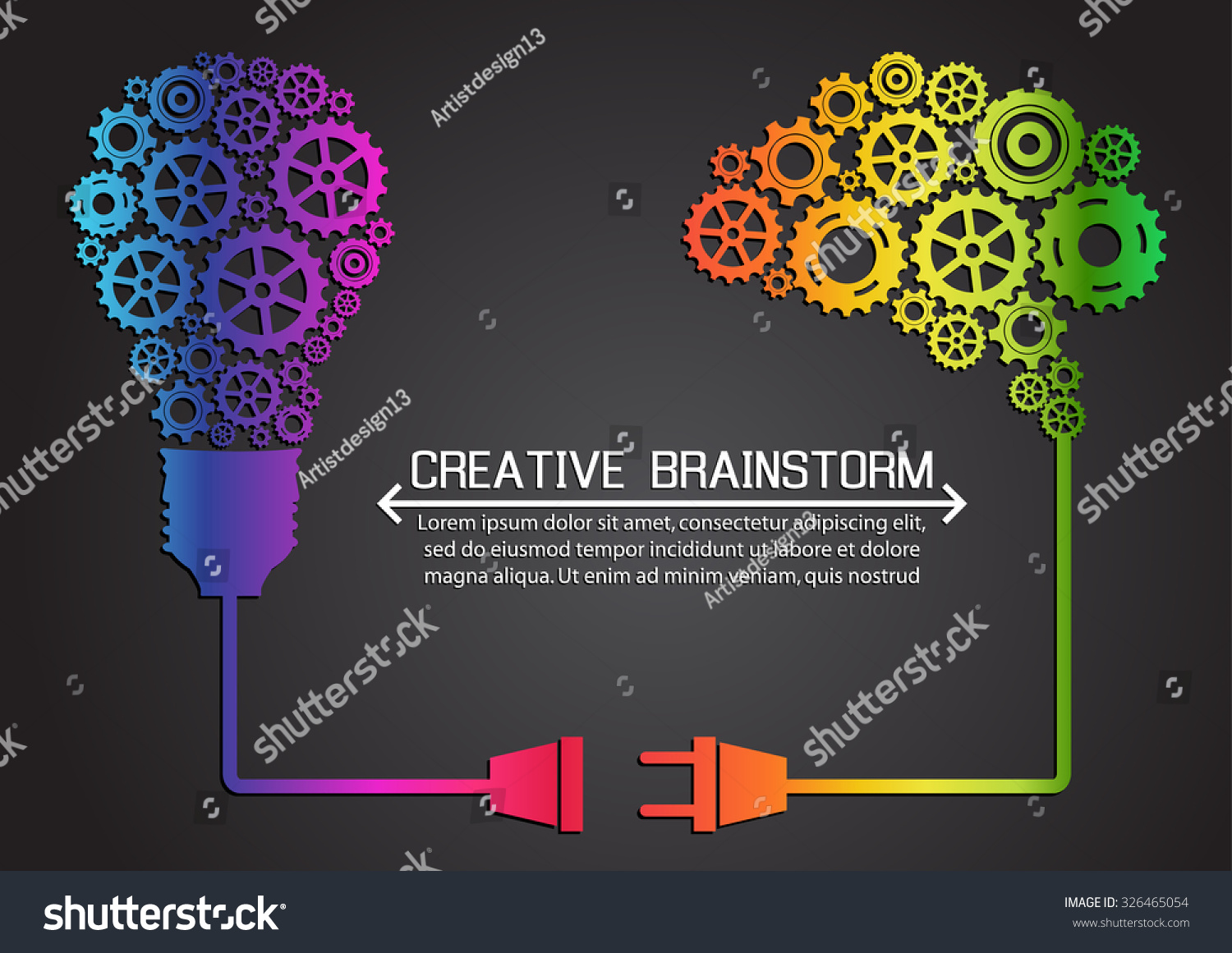Creative Brainstorm Concept Business Idea Stock Vector 326465054 ... Creative Brainstorm Concept Business Idea Stock Vector 326465054 ...