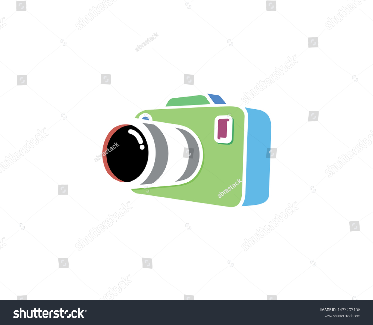Creative Camera Logo Design Symbol Vector: vector de stock (libre de ...