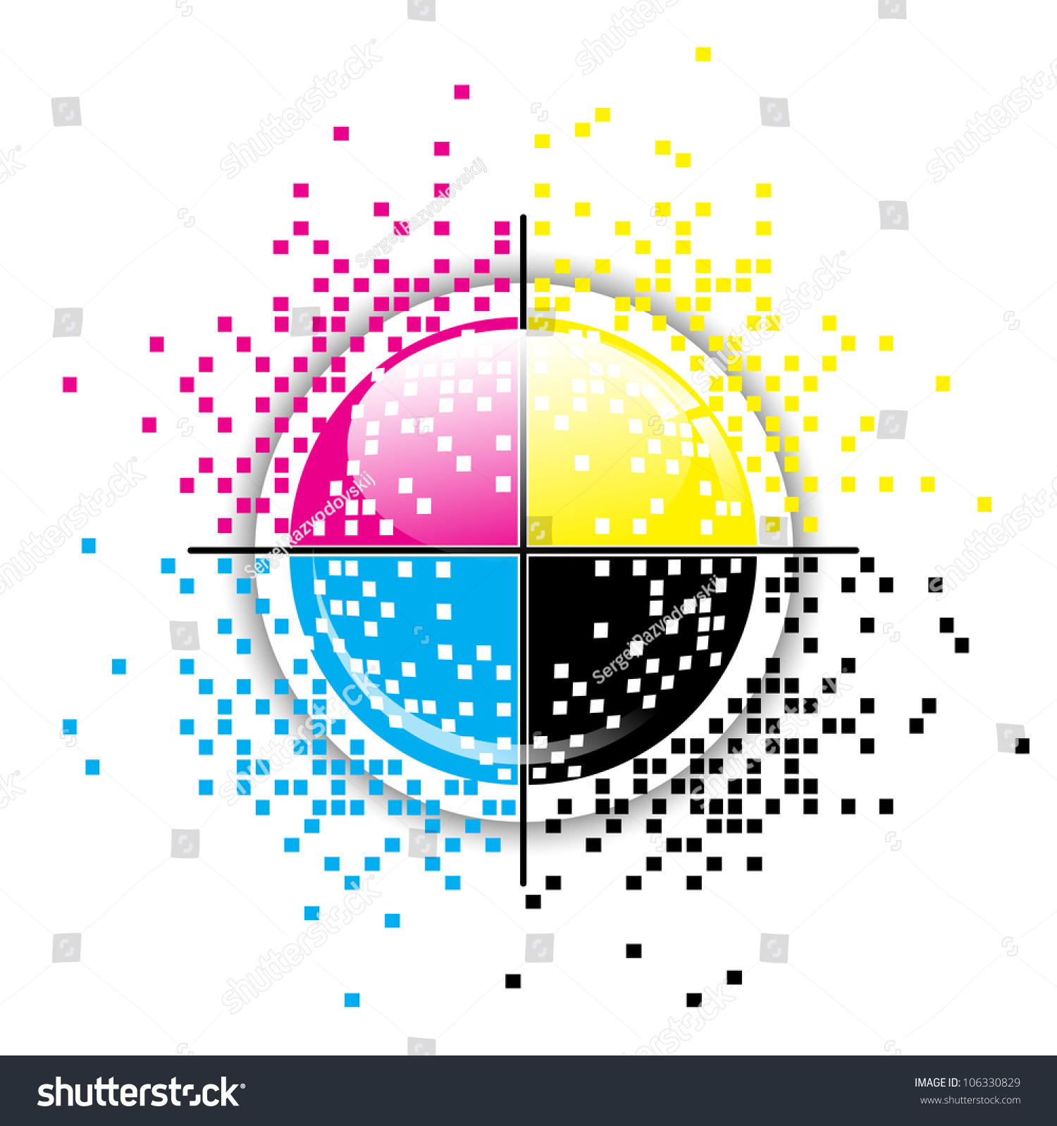 1,729 Cmyk pixels 이미지, 스톡 사진 및 벡터 | Shutterstock
