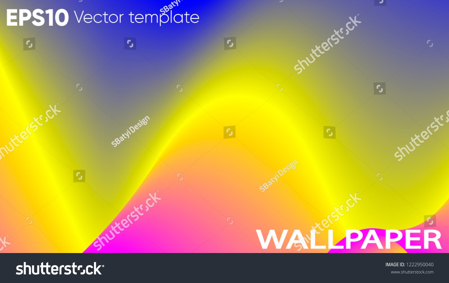 Creative Color Background Abstract Wallpaper Stock Vector (Royalty Free ...