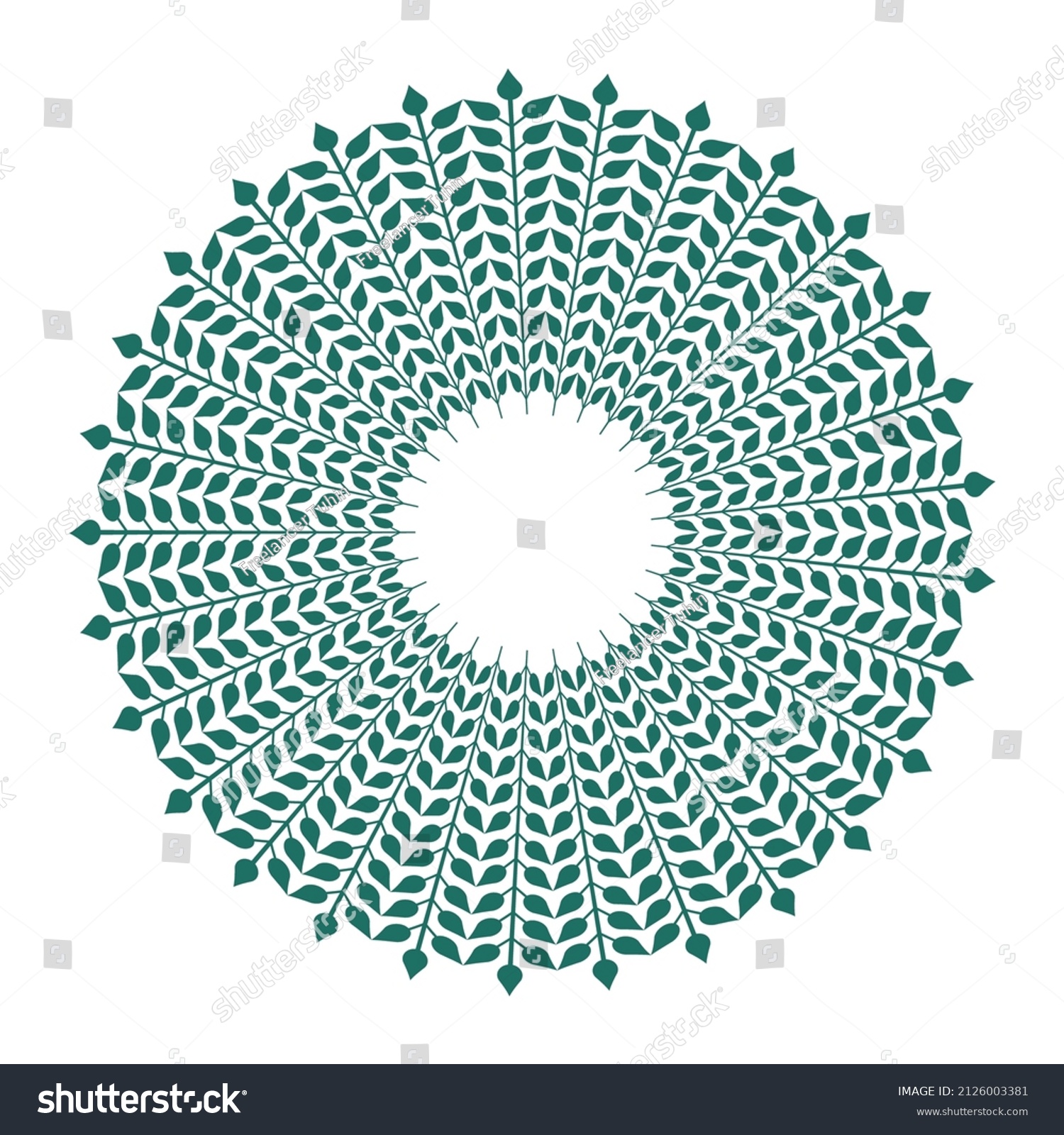 Creative Colourful Mendela Vector Designe Stock Vector (Royalty Free ...