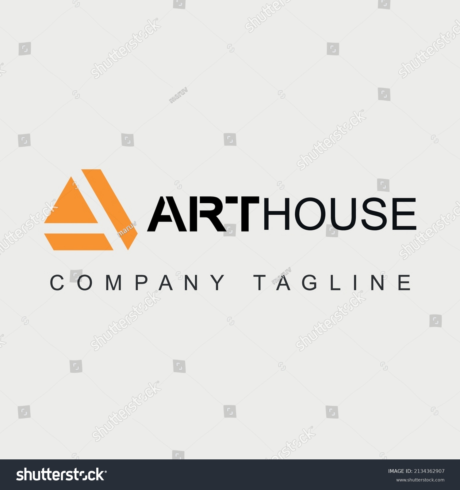 Creative Company Logo Simple Shape Stock Vector (Royalty Free ...