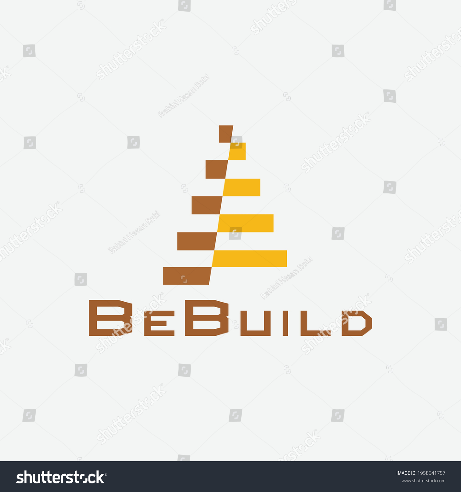 Creative Construction Company Logo Design Stock Vector (Royalty Free ...