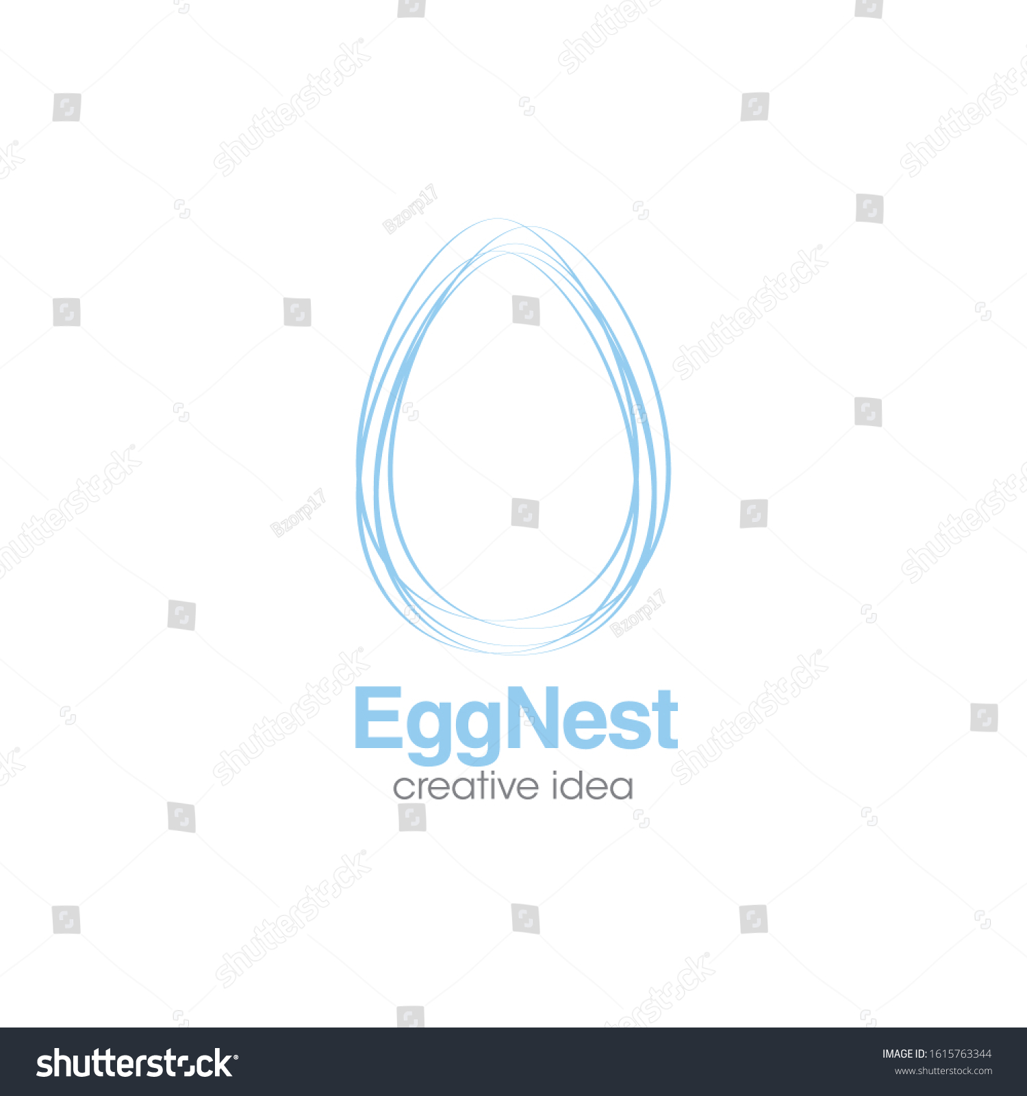 Creative Egg Logo Icon Vector Template Stock Vector (Royalty Free ...
