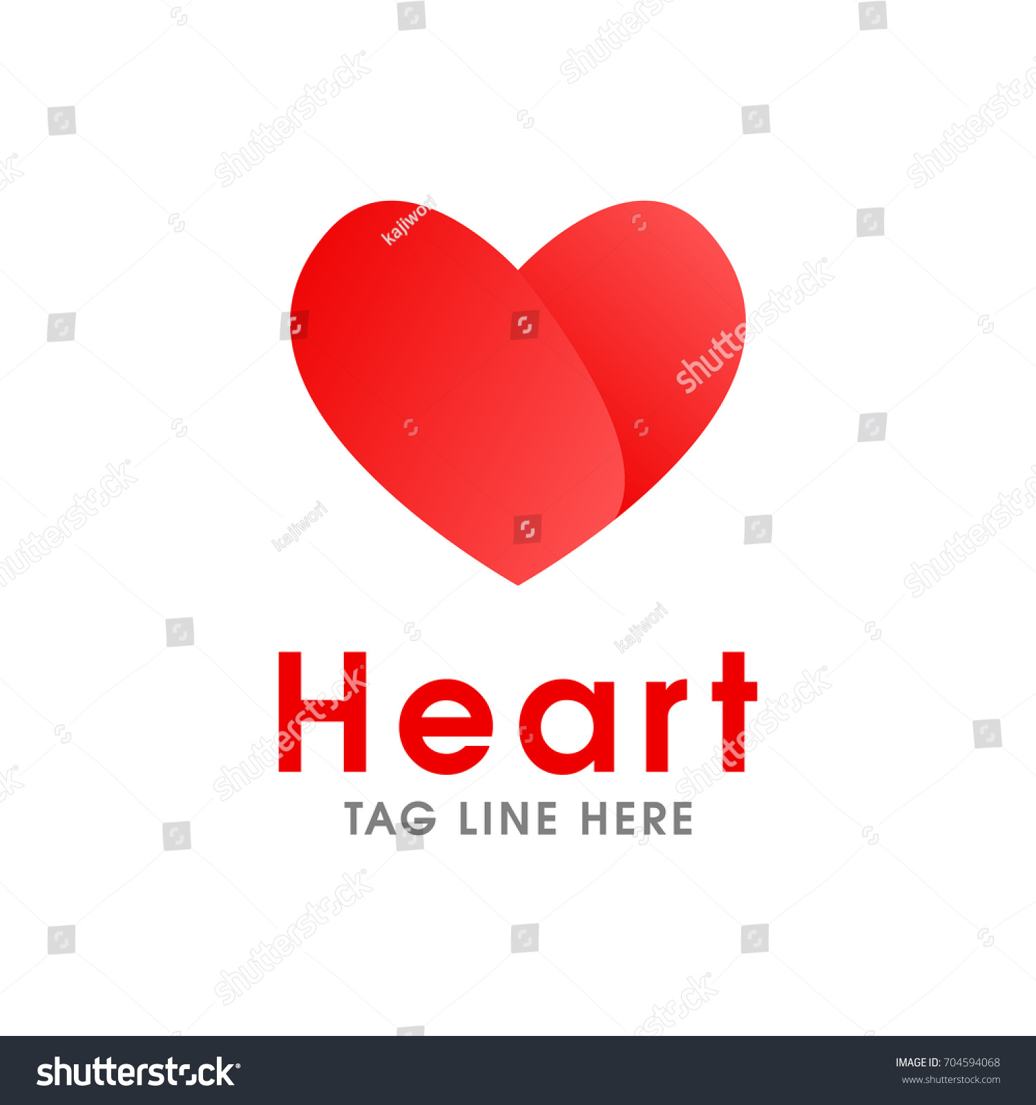 Creative Hearth Logo Template Stock Vector (Royalty Free) 704594068 ...