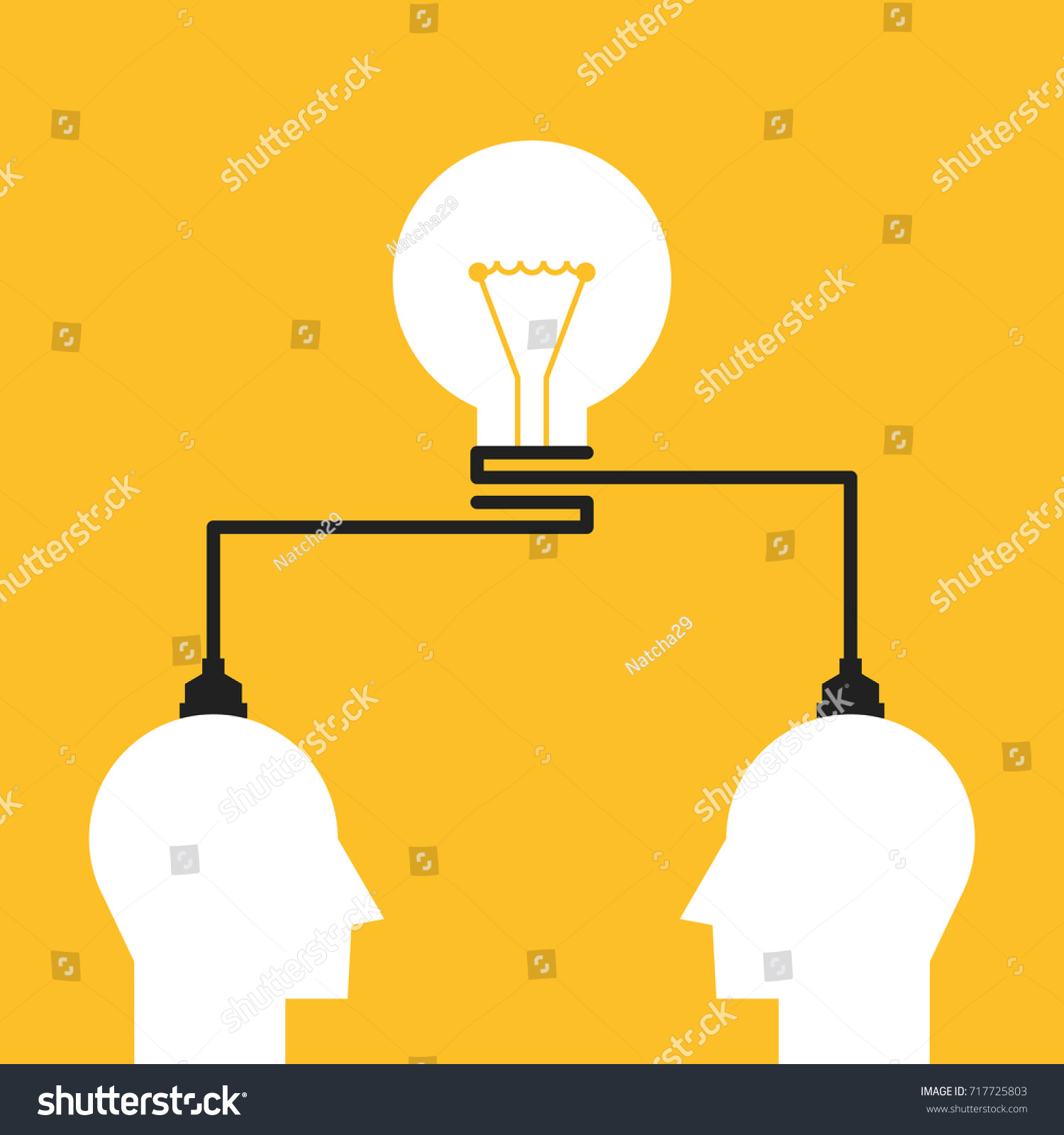 Creative Idea Concept Inspiration Process Light Stock Vector Royalty