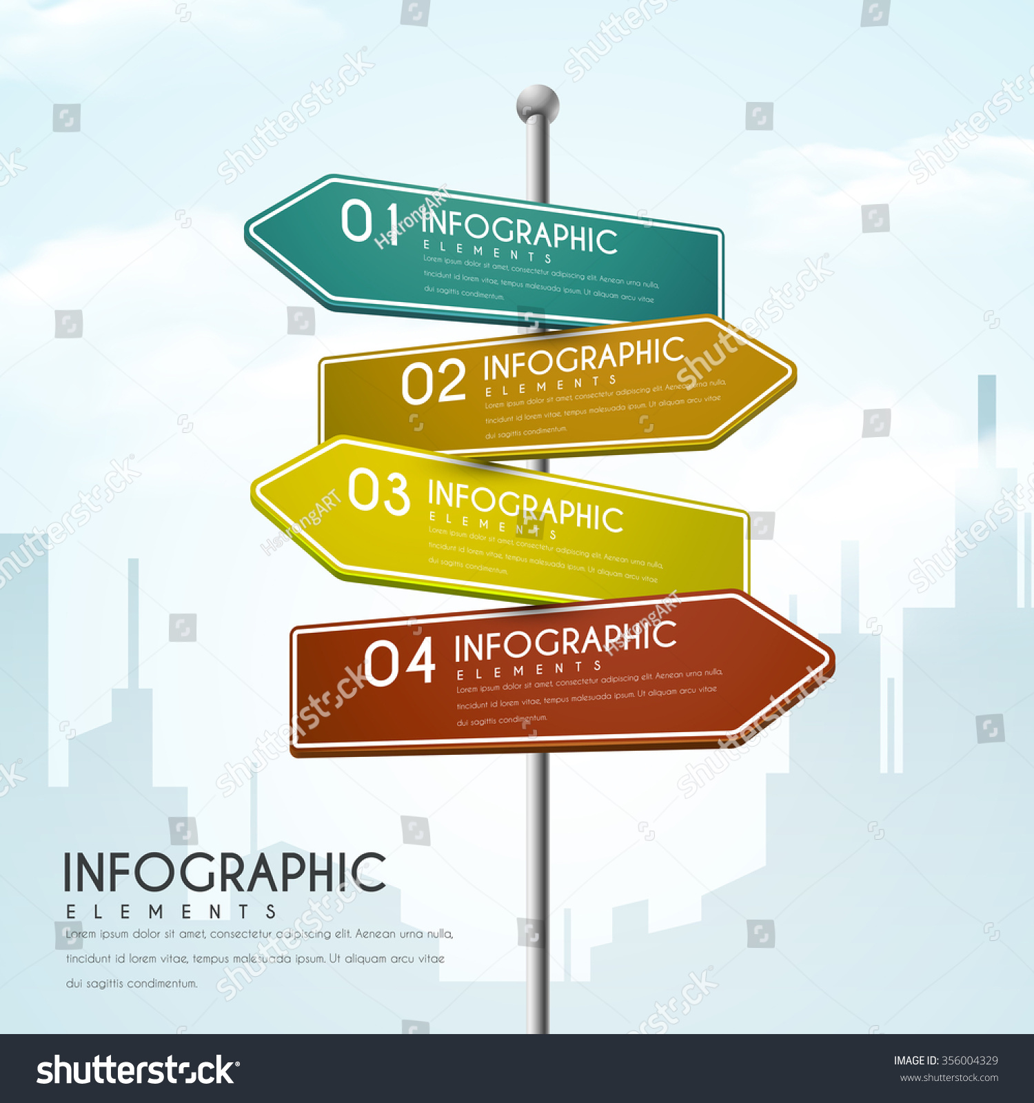 74,767 Directional sign infographic Images, Stock Photos & Vectors ...