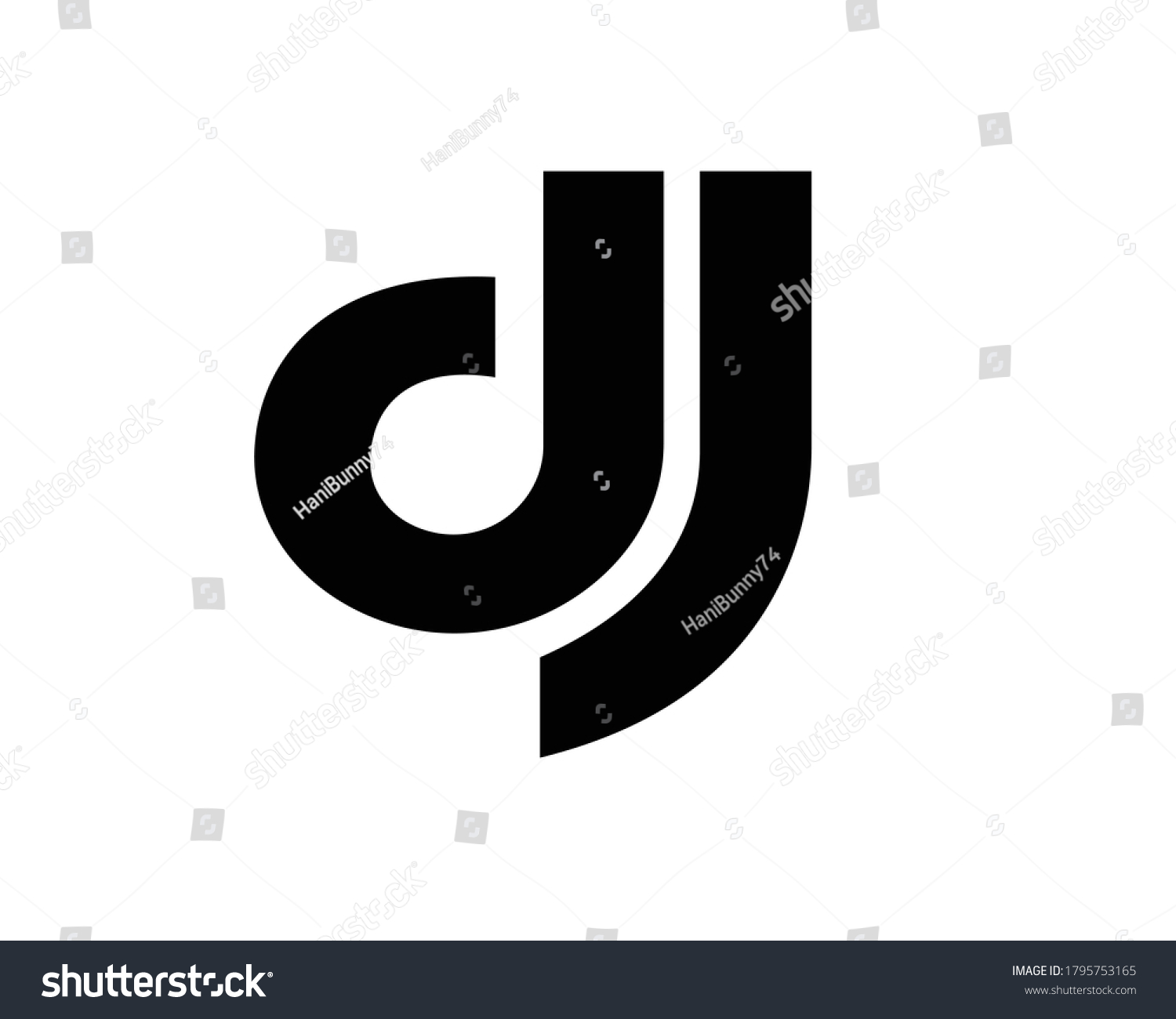 Creative J Logo Letters Monogram Logos Stock Vector (Royalty Free ...