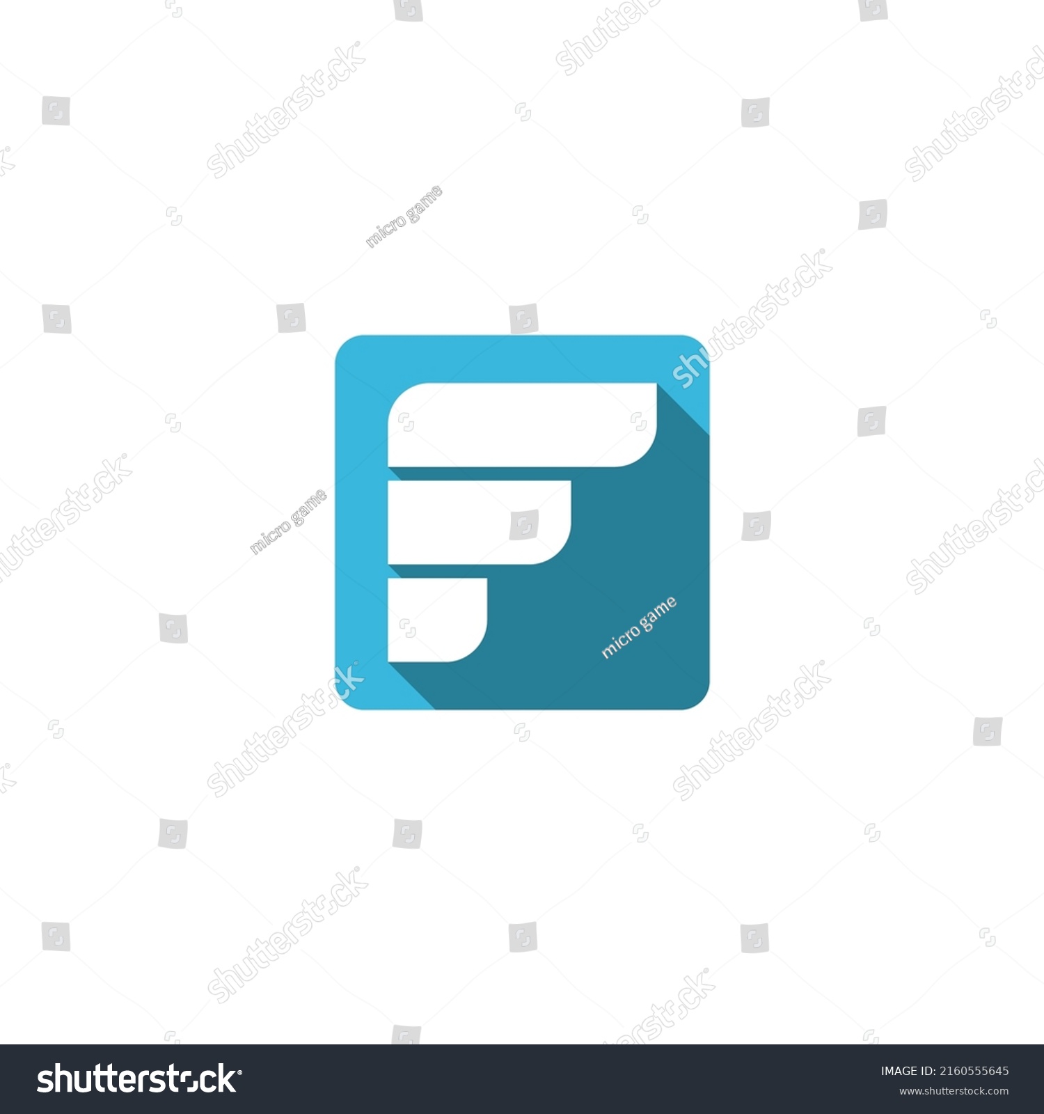 Creative Letter F Logo Design Vector Stock Vector (Royalty Free ...