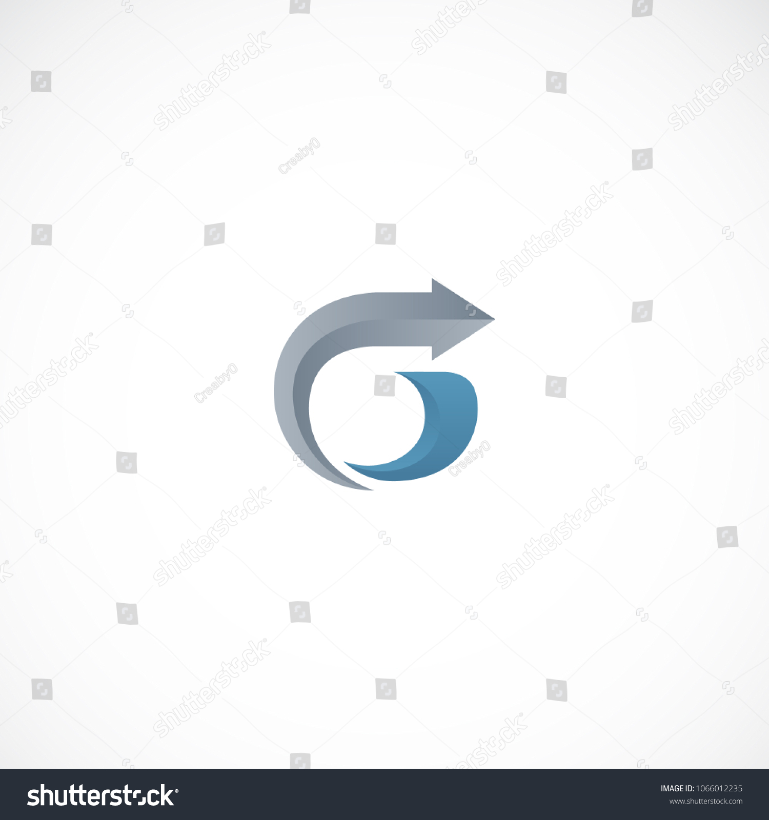 Creative Letter G Arrow Vector Designs Stock Vector (Royalty Free ...