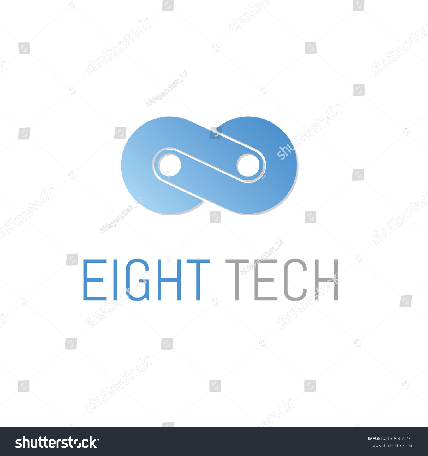 Creative Logo Design Eight Technology Stock Vector (Royalty Free ...