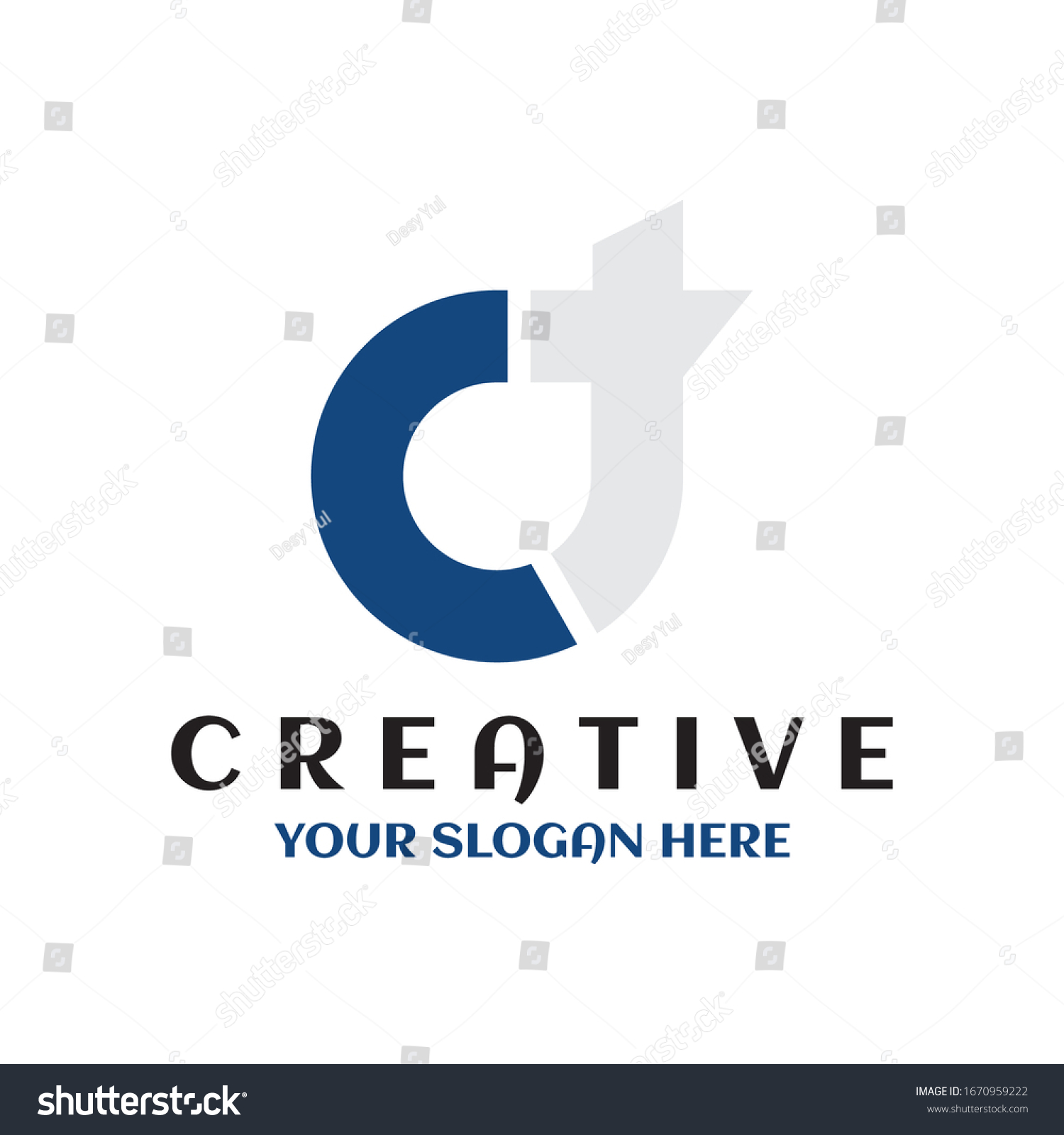 5,878 Letter c t logo 图片、库存照片和矢量图 | Shutterstock