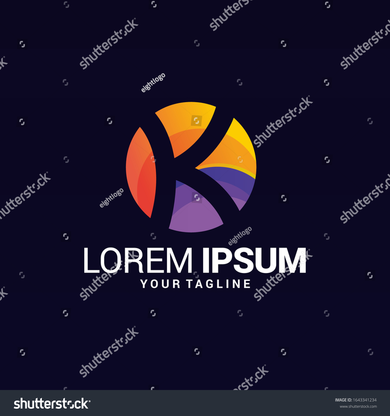 Creative Minimalist Simple K Logotype Design Stock Vector (Royalty Free ...