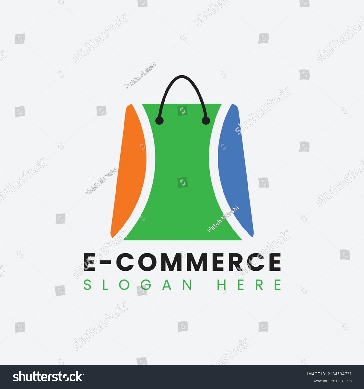 Creative Modern Abstract Ecommerce Logo Design Stock Vector (Royalty ... Creative Modern Abstract Ecommerce Logo Design Stock Vector (Royalty ...
