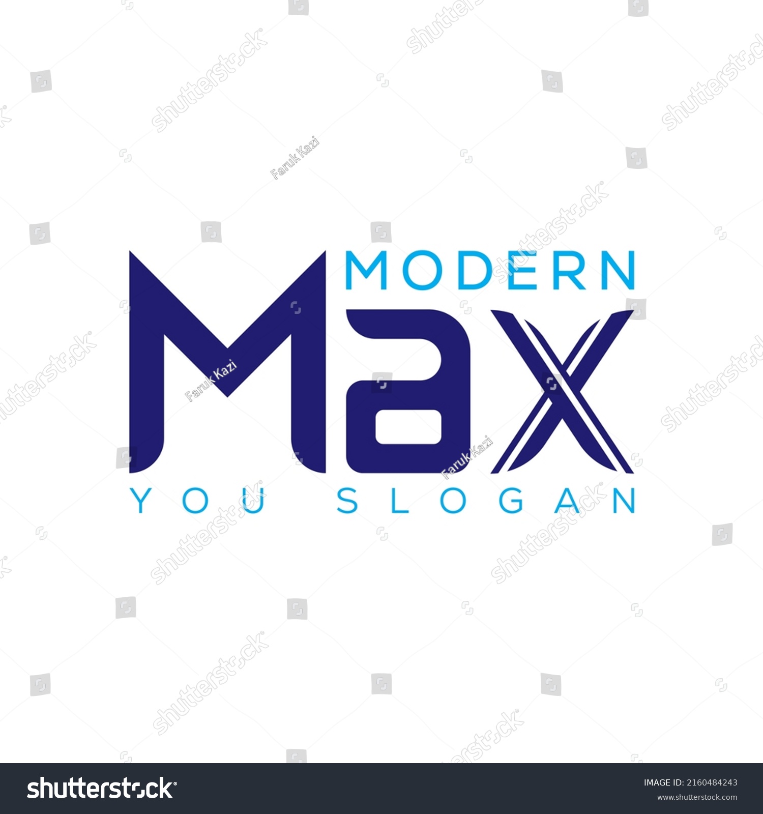 Creative Modern Max Logo Icon Vector Stock Vector (Royalty Free ...
