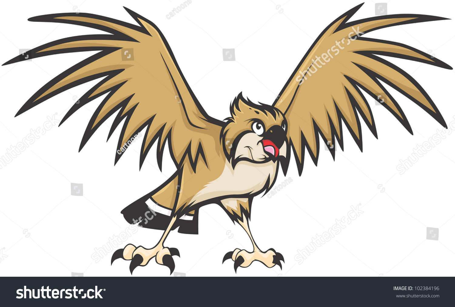 Creative Osprey Illustration Stock Vector 102384196 - Shutterstock