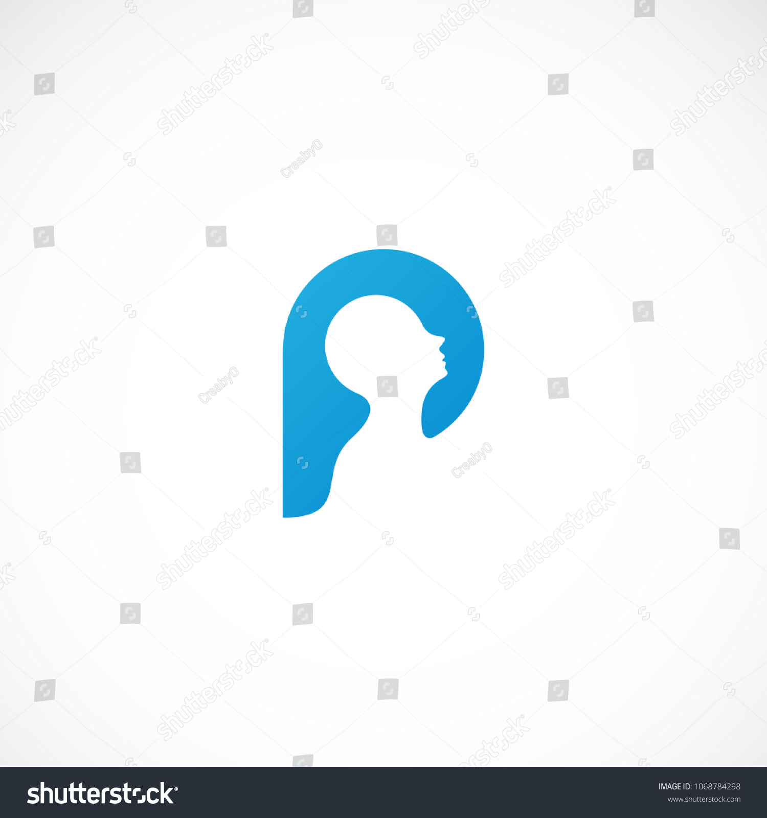Creative People Letter P Vector Designs Stock Vector (Royalty Free ...