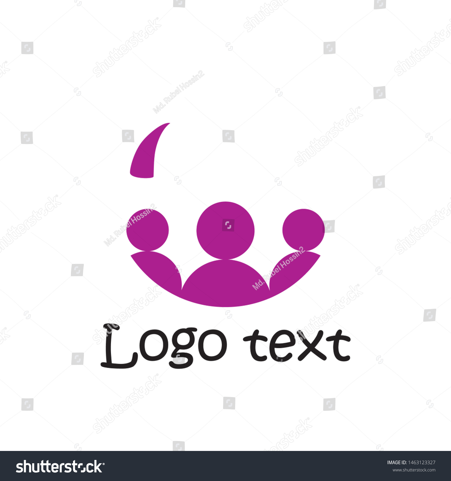 Creative People Logo Design Template Eps Stock Vector (Royalty Free ...