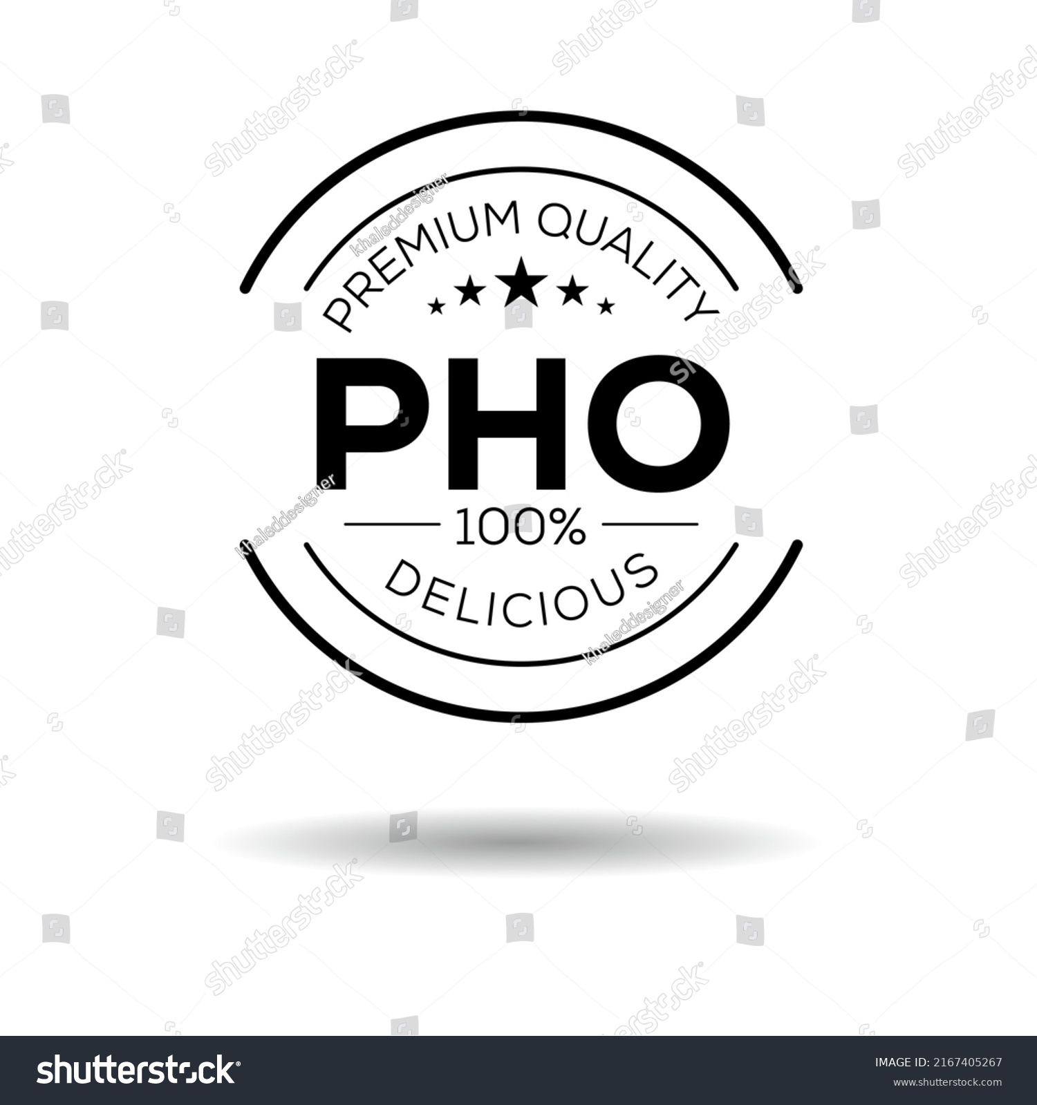 28 Pho food sticker Images, Stock Photos & Vectors | Shutterstock