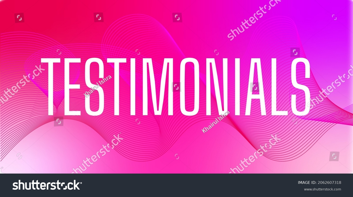 Creative Testimonial Templates Header Banner Editable Stock Vector ...