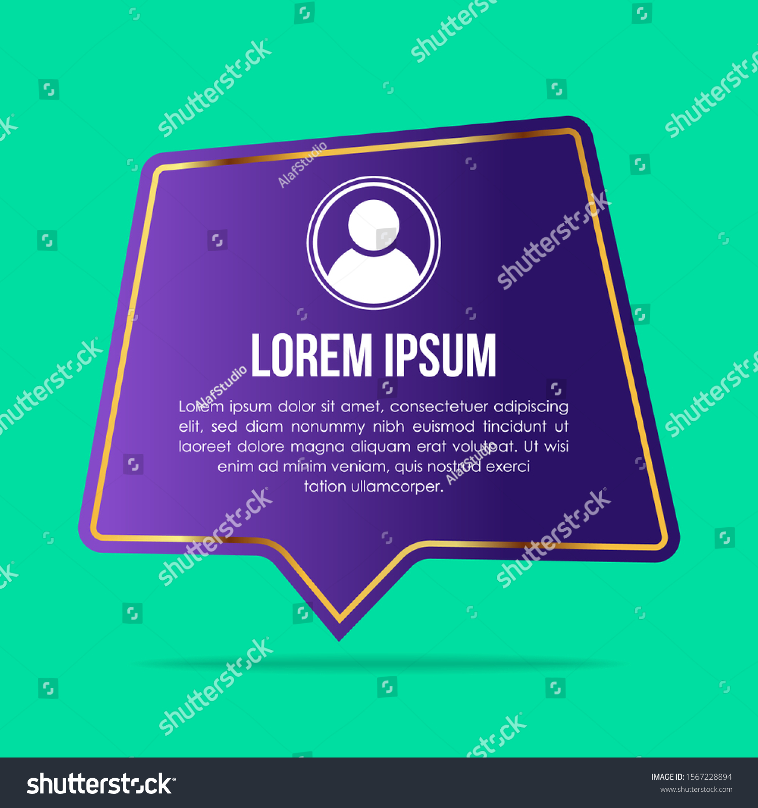 Creative Testimonials Template Different Shapes Testimonial: vetor ...