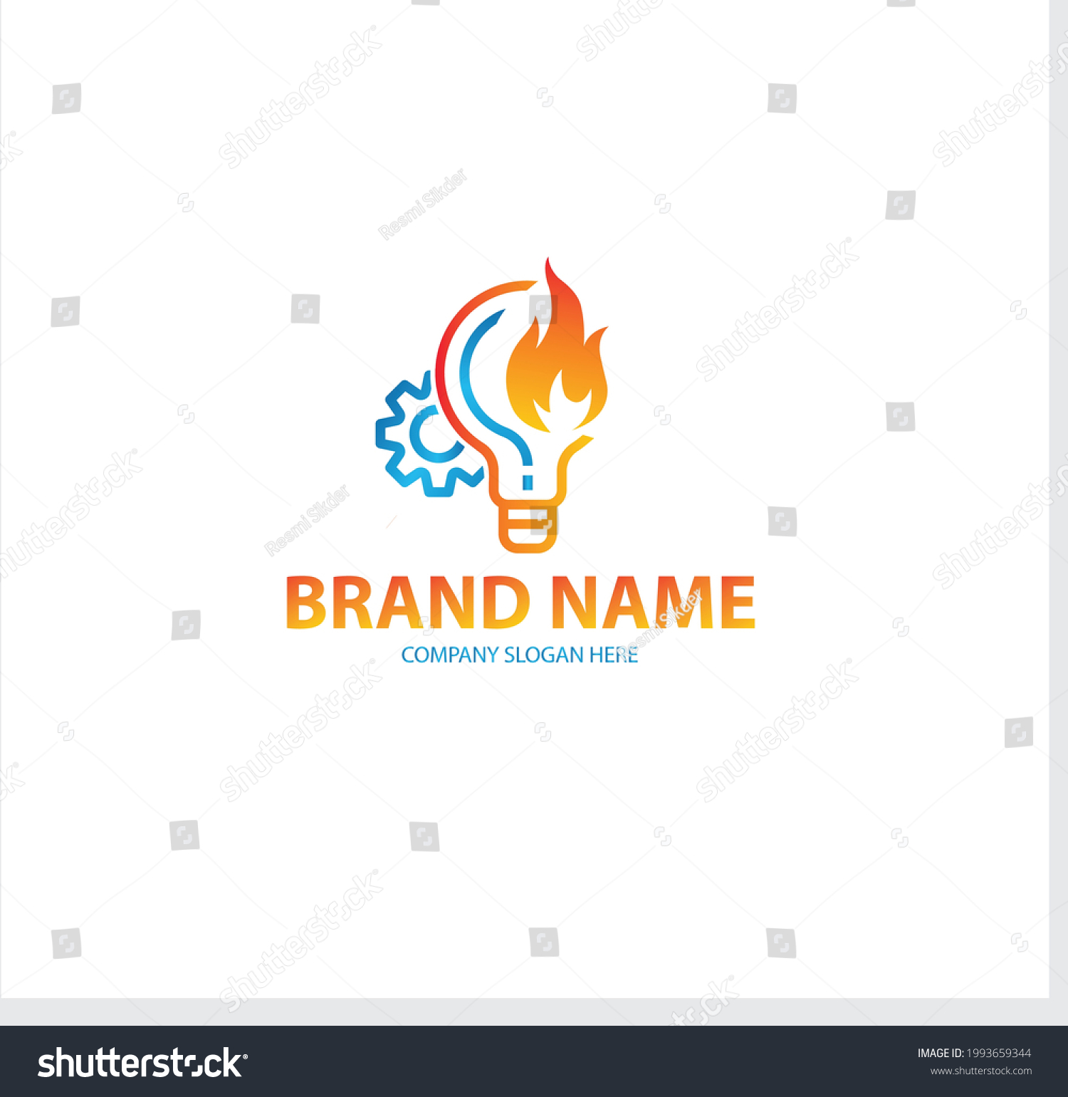 Creative Unique Logo Icon Design Stock Vector (Royalty Free) 1993659344 ...