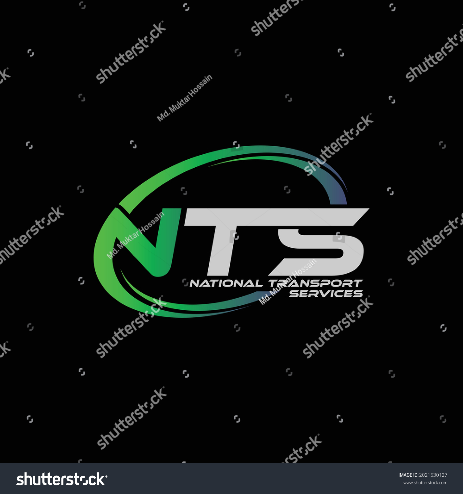 Creative Word Mark Logo Design Concepts Stock Vector (Royalty Free ...