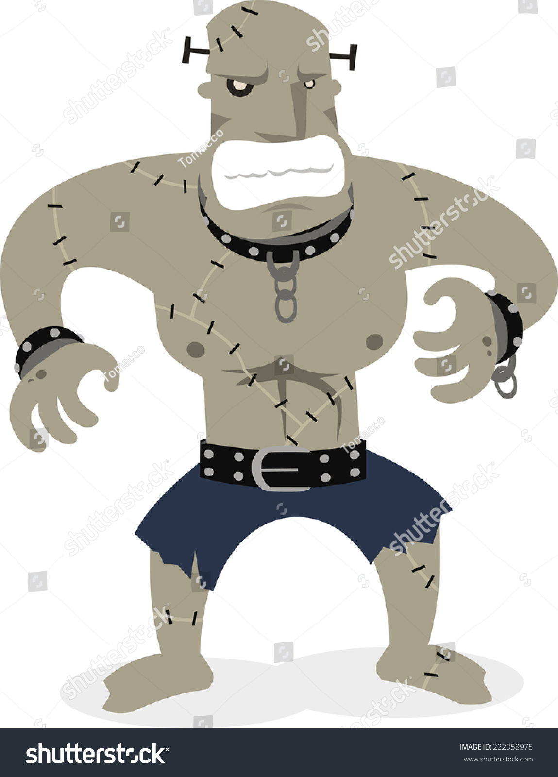 Creature Cartoon Illustration Stock Vector (Royalty Free) 222058975