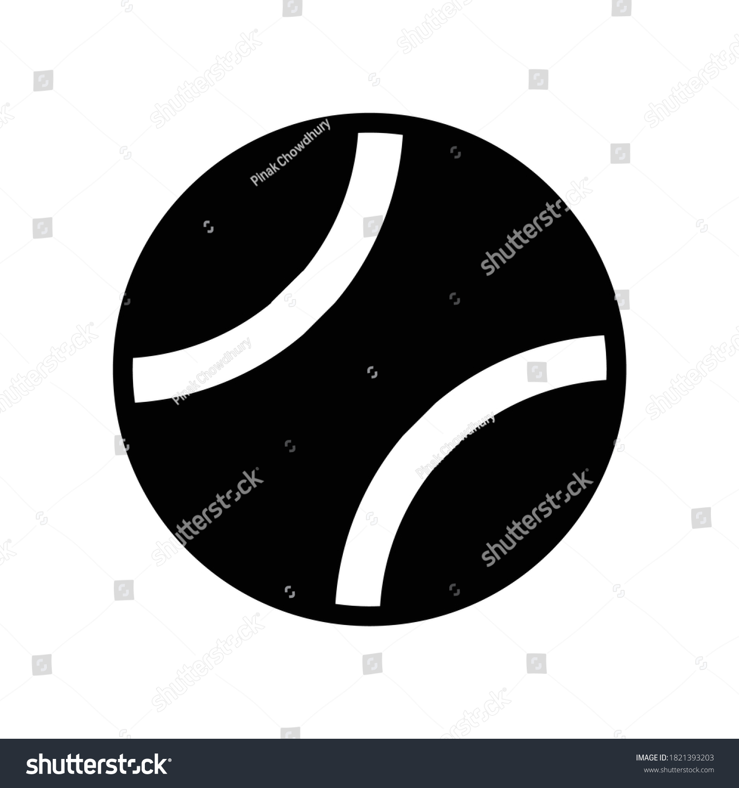 Cricket Ball App Icon Design Vector Stock Vector (Royalty Free ...