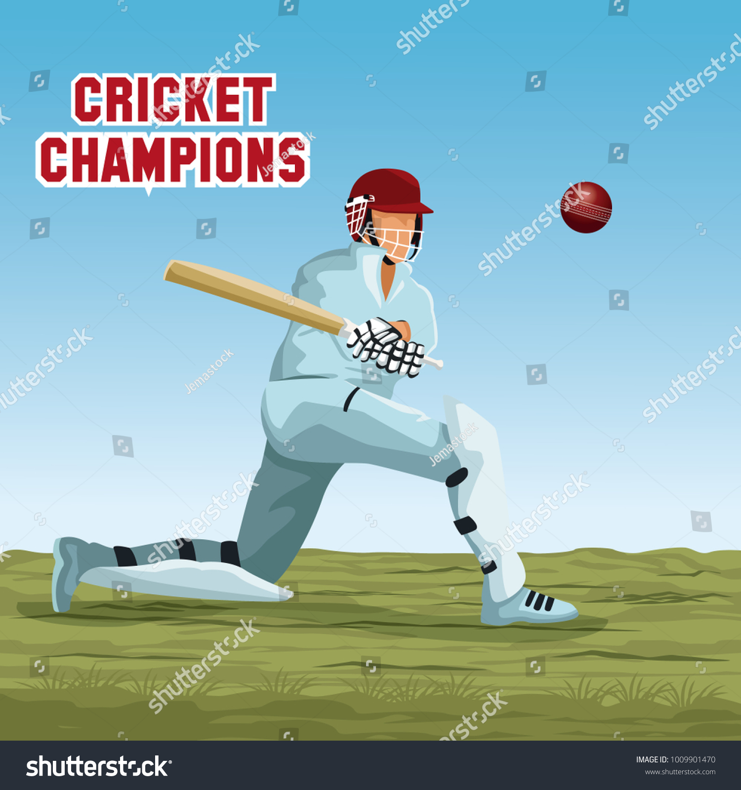 1,863 Cricket player cartoon Images, Stock Photos & Vectors | Shutterstock