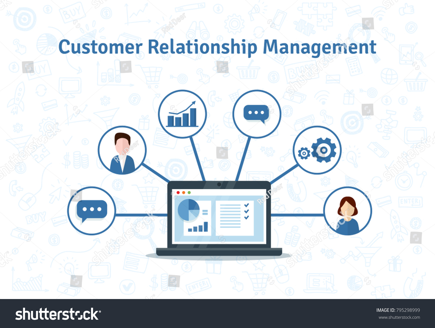 Crm Concept Design Vector Elements Flat Stock Vector (Royalty Free ... Crm Concept Design Vector Elements Flat Stock Vector (Royalty Free ...