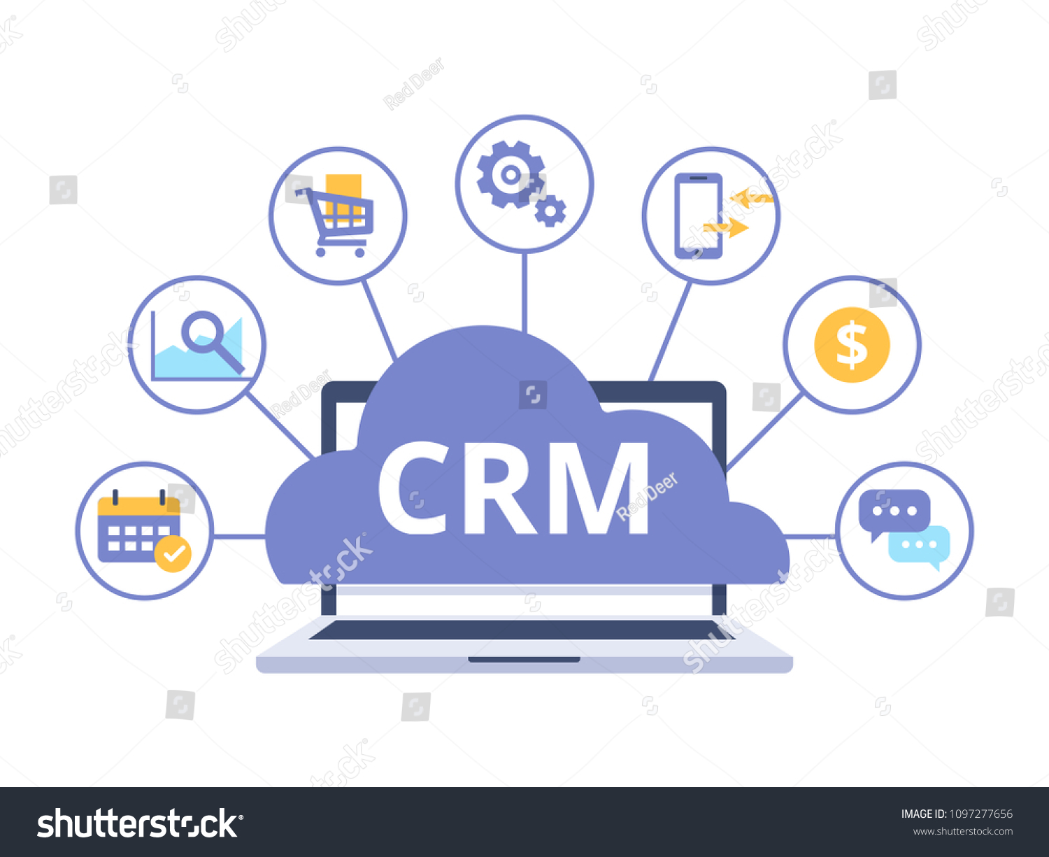 Crm Concept Design Vector Elements Flat Stock Vector (Royalty Free ... Crm Concept Design Vector Elements Flat Stock Vector (Royalty Free ...