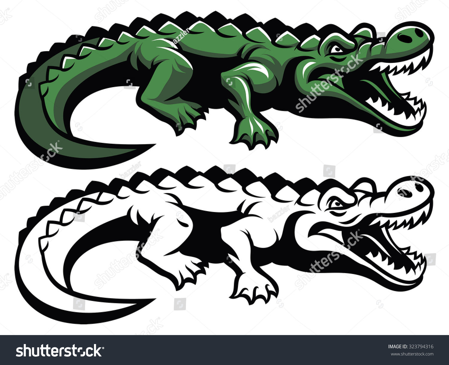 5,935 Alligator mascot vector Images, Stock Photos & Vectors | Shutterstock
