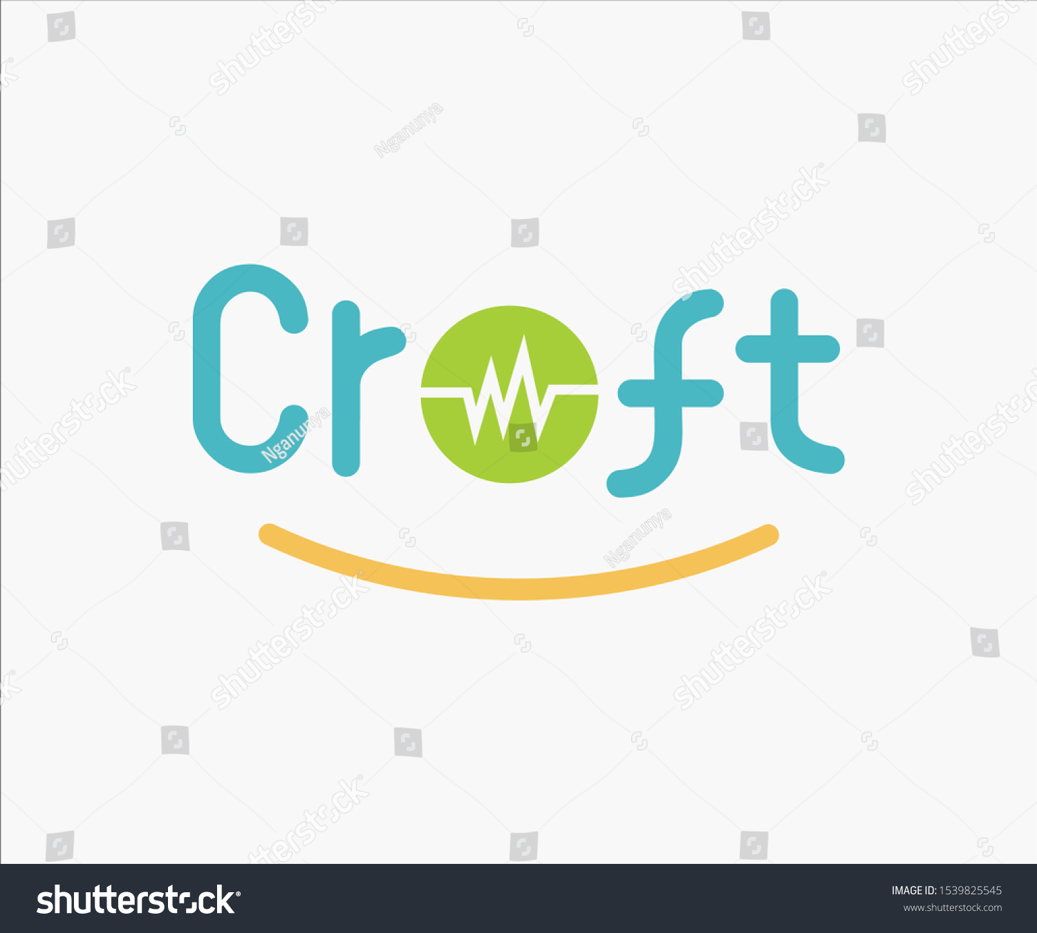 Croft Logo Design Illustrator Eps10 Stock Vector (Royalty Free) 1539825545