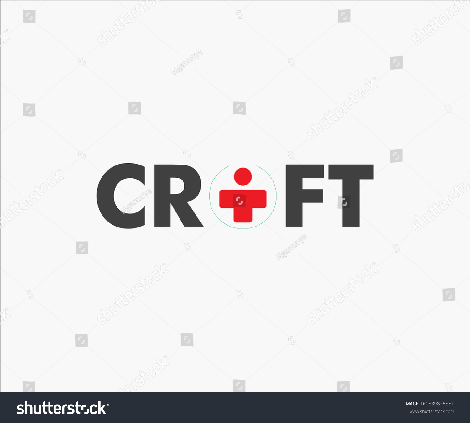 Croft Logo Design Illustrator Eps10 Stock Vector (Royalty Free ...