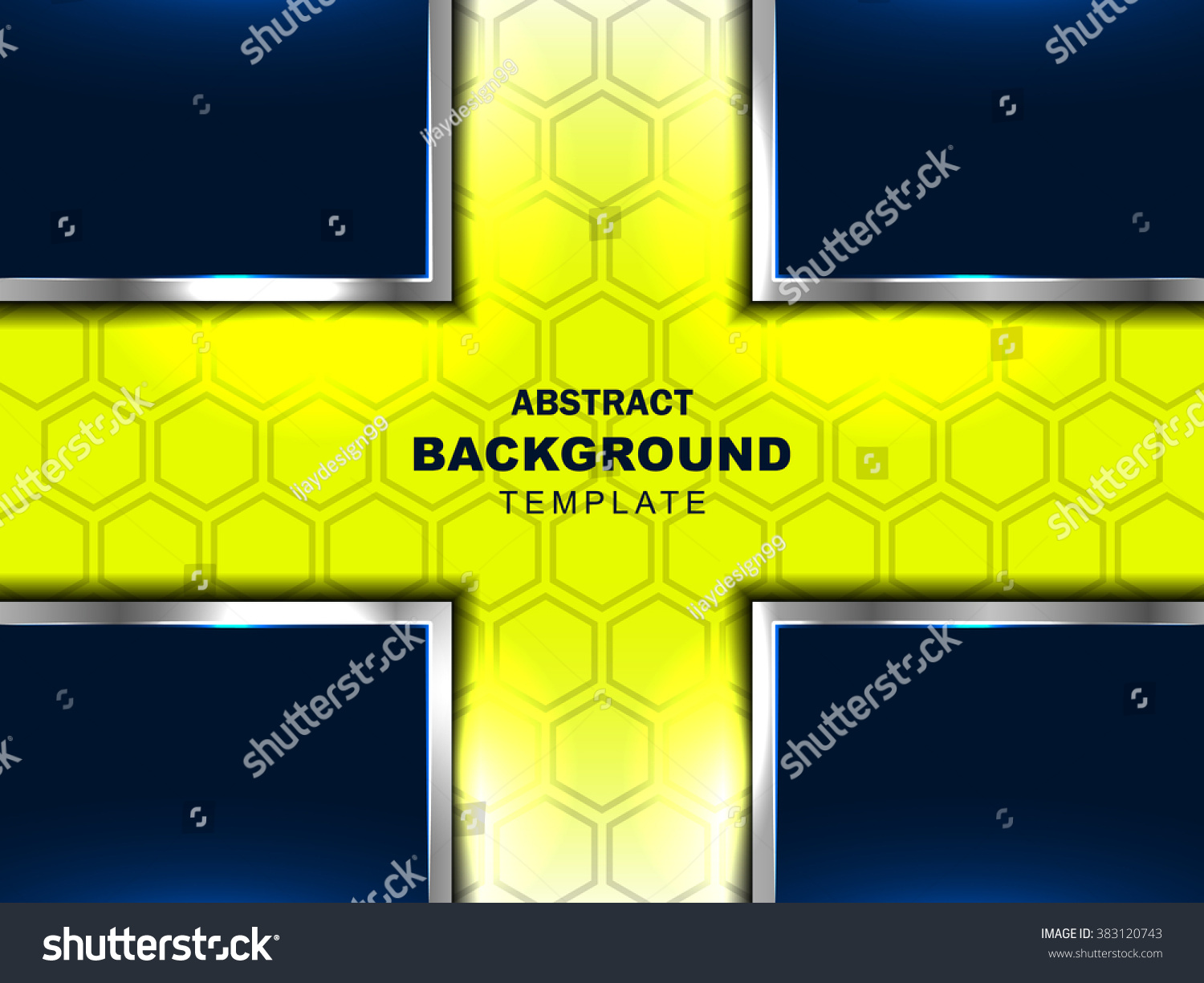 Cross Abstract Green Background Template Vector Stock Vector (Royalty ...