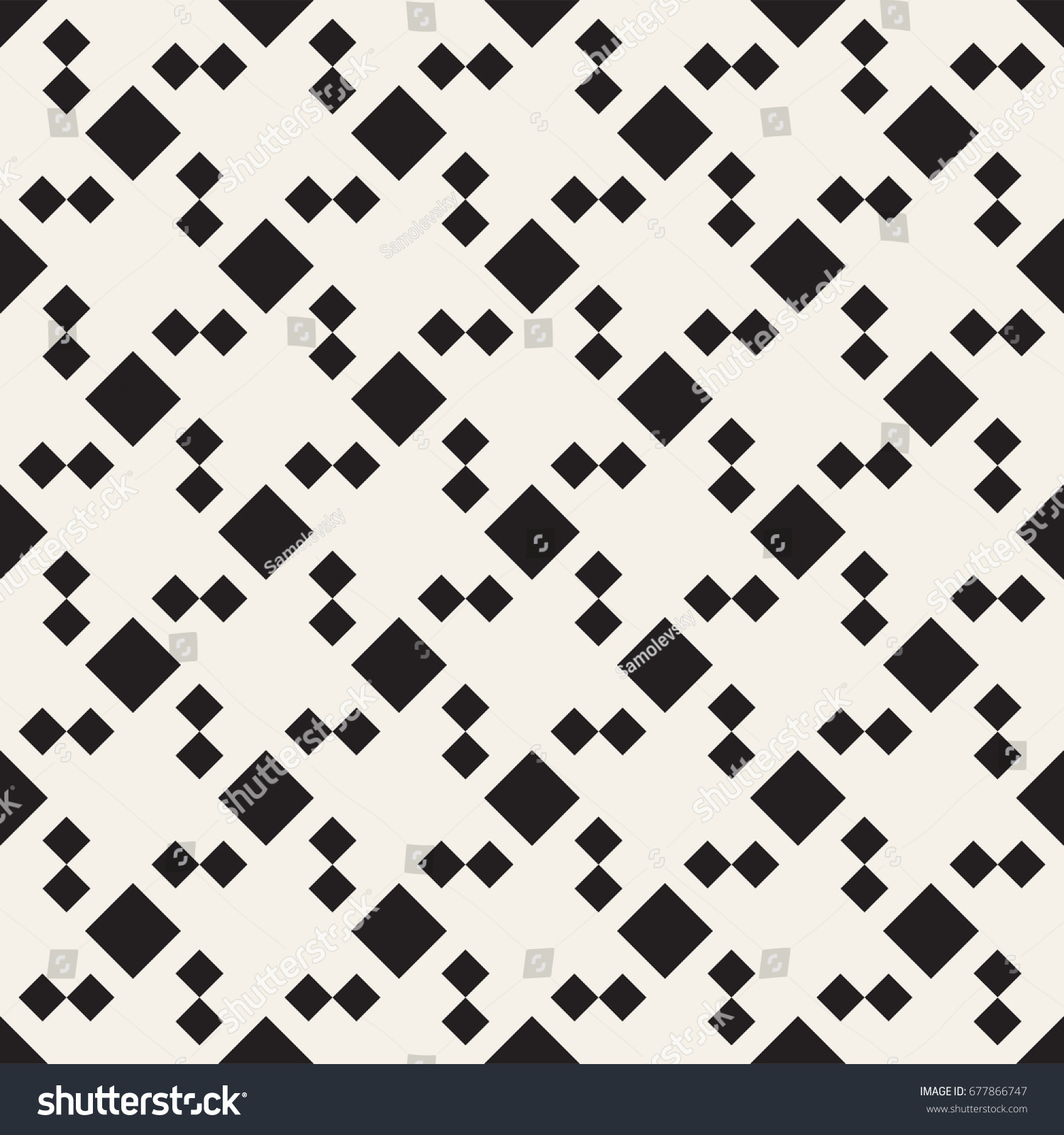 Crosshatch Vector Seamless Geometric Pattern Crossed Stock Vector ...