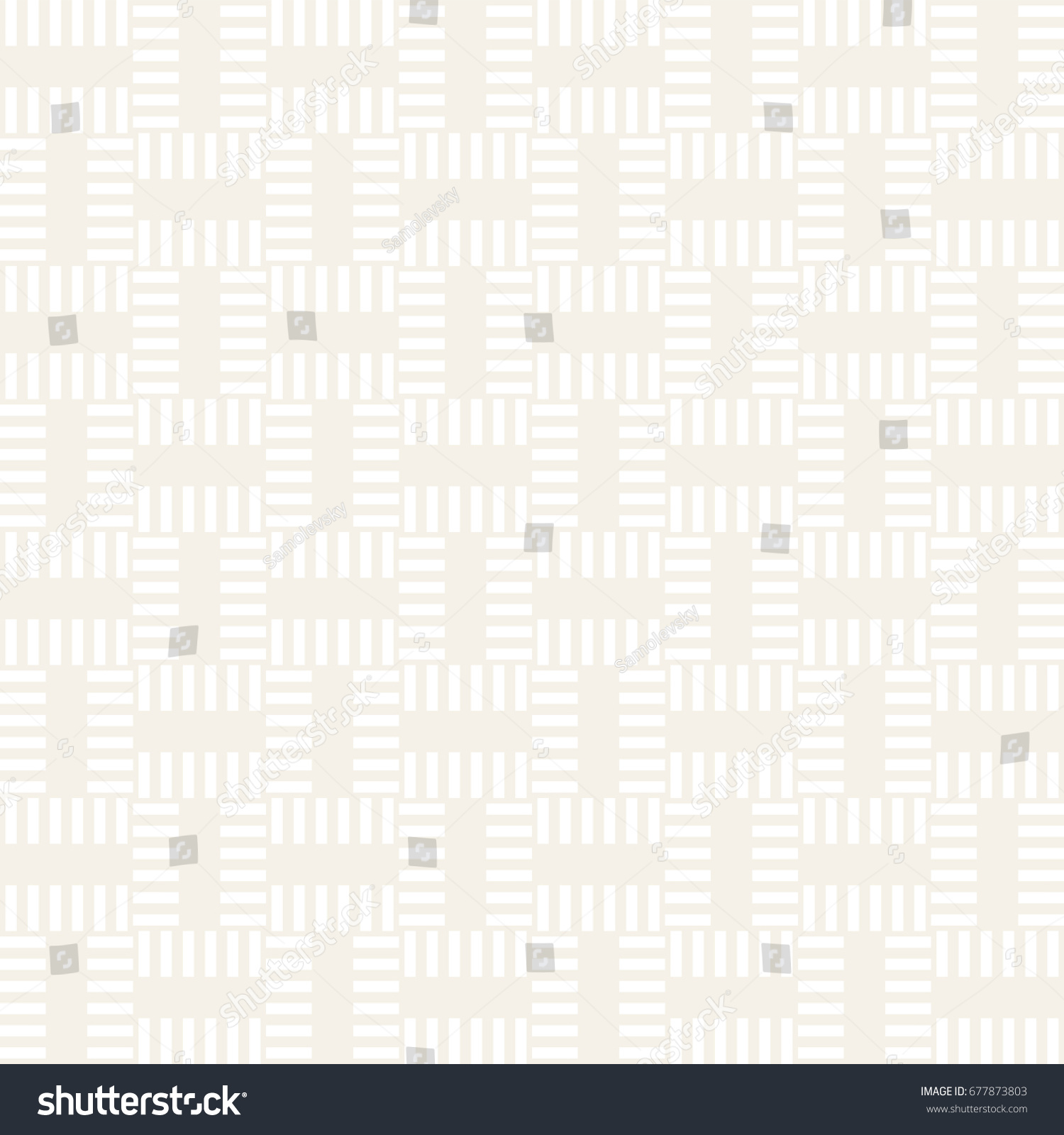 Crosshatch Vector Seamless Geometric Pattern Crossed Stock Vector ...