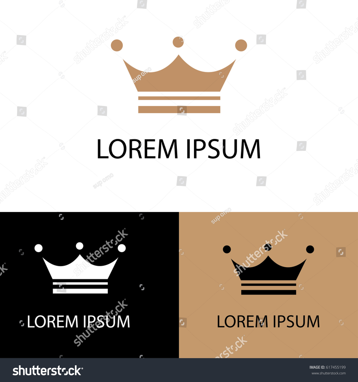 Crown Company Logo Stock Vector (Royalty Free) 617455199 | Shutterstock