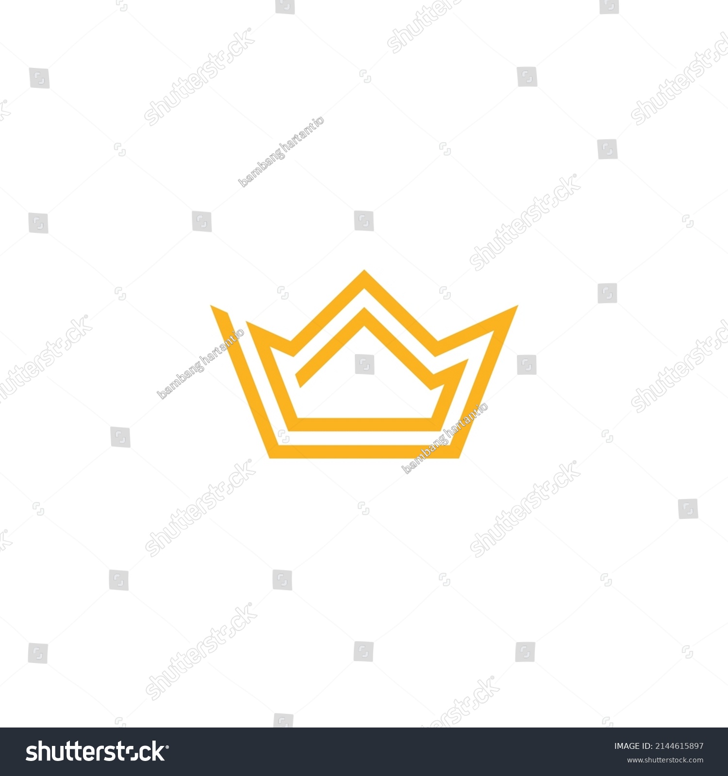 Crown Royal Design Logo Vector Stock Vector (Royalty Free) 2144615897 ...